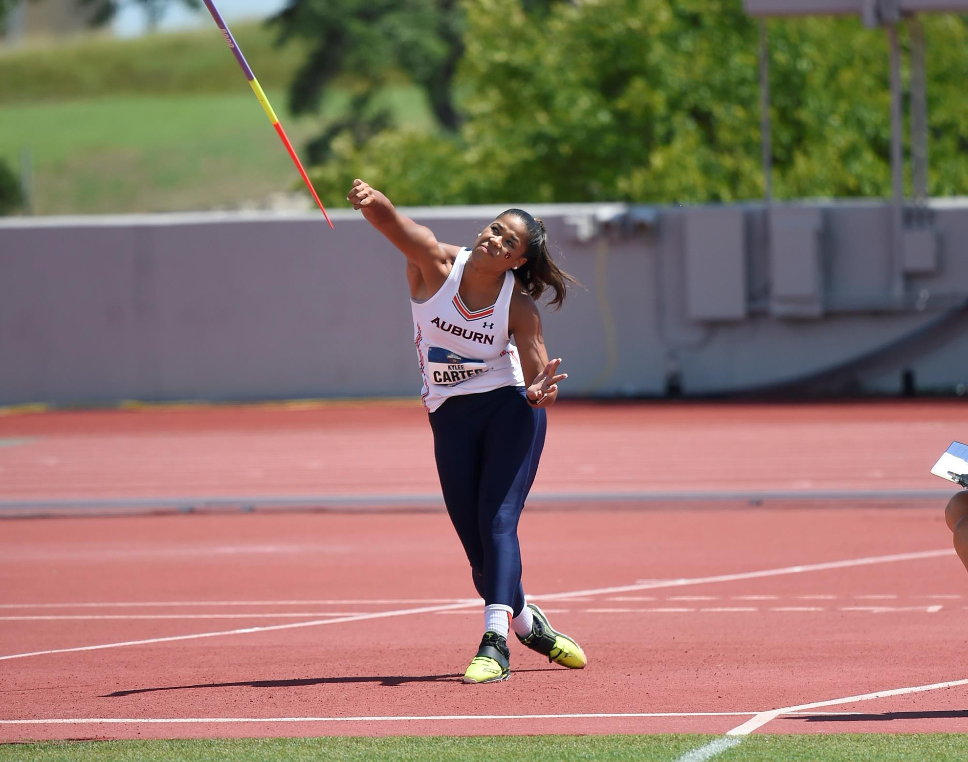 Kylee Carter wins silver at NCAA Championships - Auburn Tigers ...