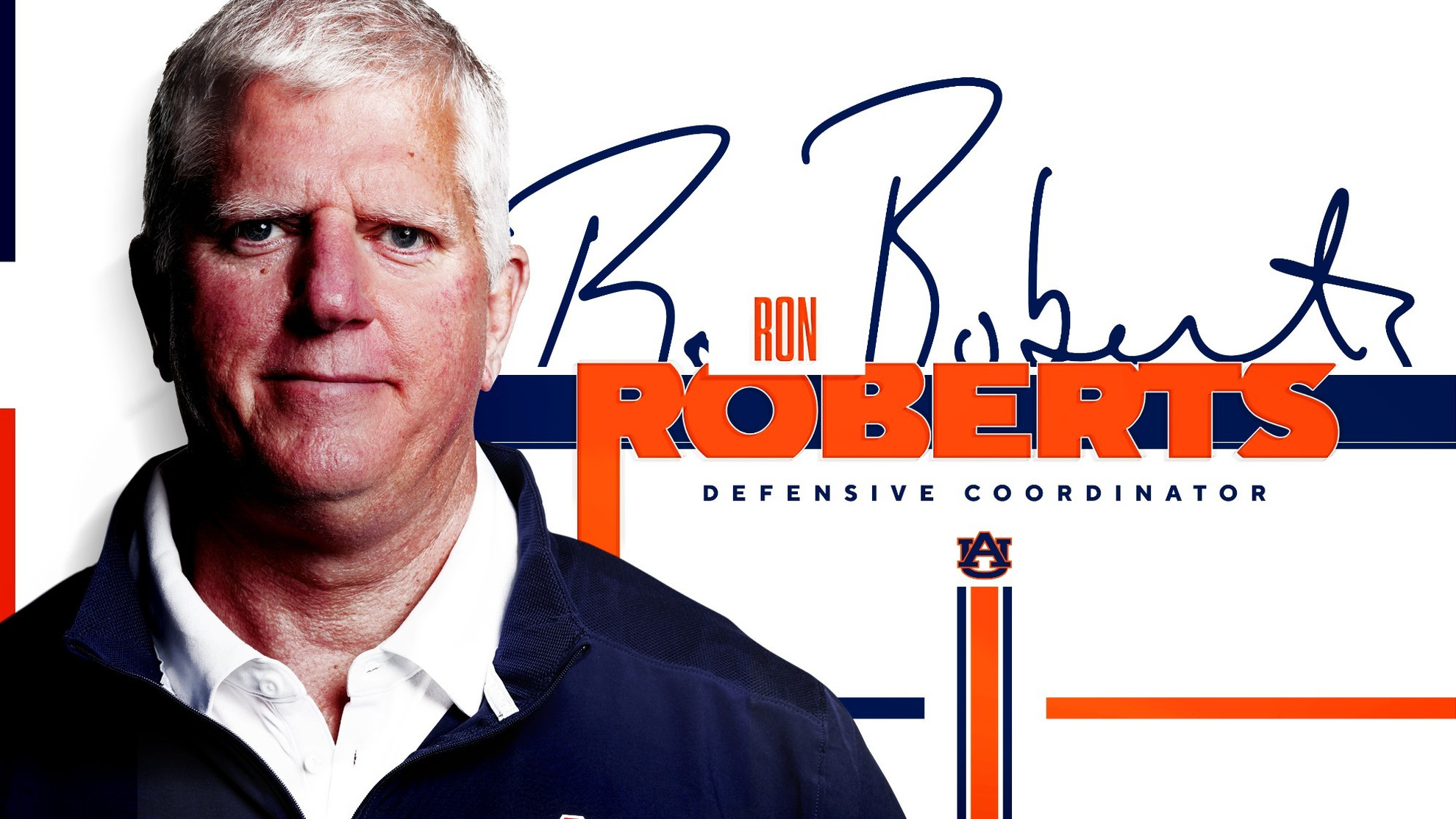 Ron Roberts named Defensive Coordinator at Auburn - Auburn Tigers ...
