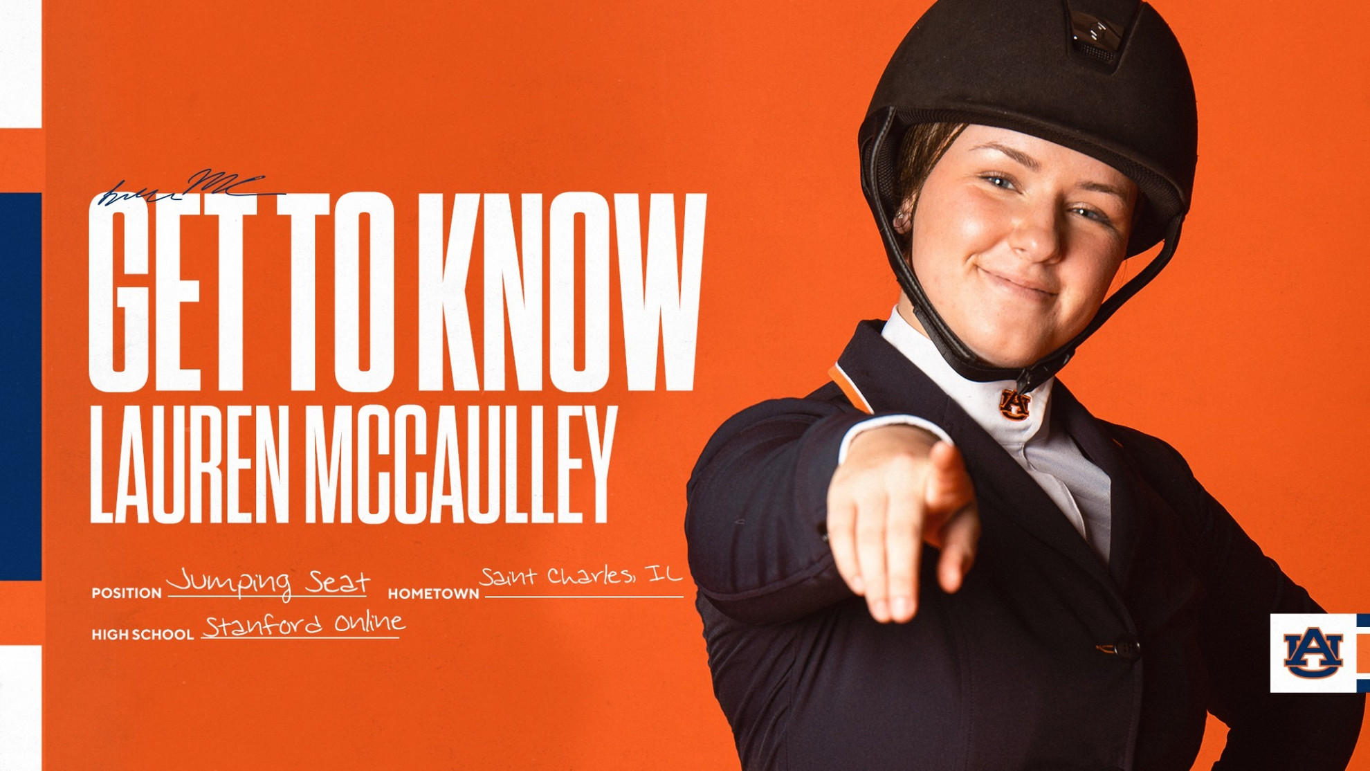 Get To Know: Lauren McCaulley - Auburn Tigers - Official Athletics Website