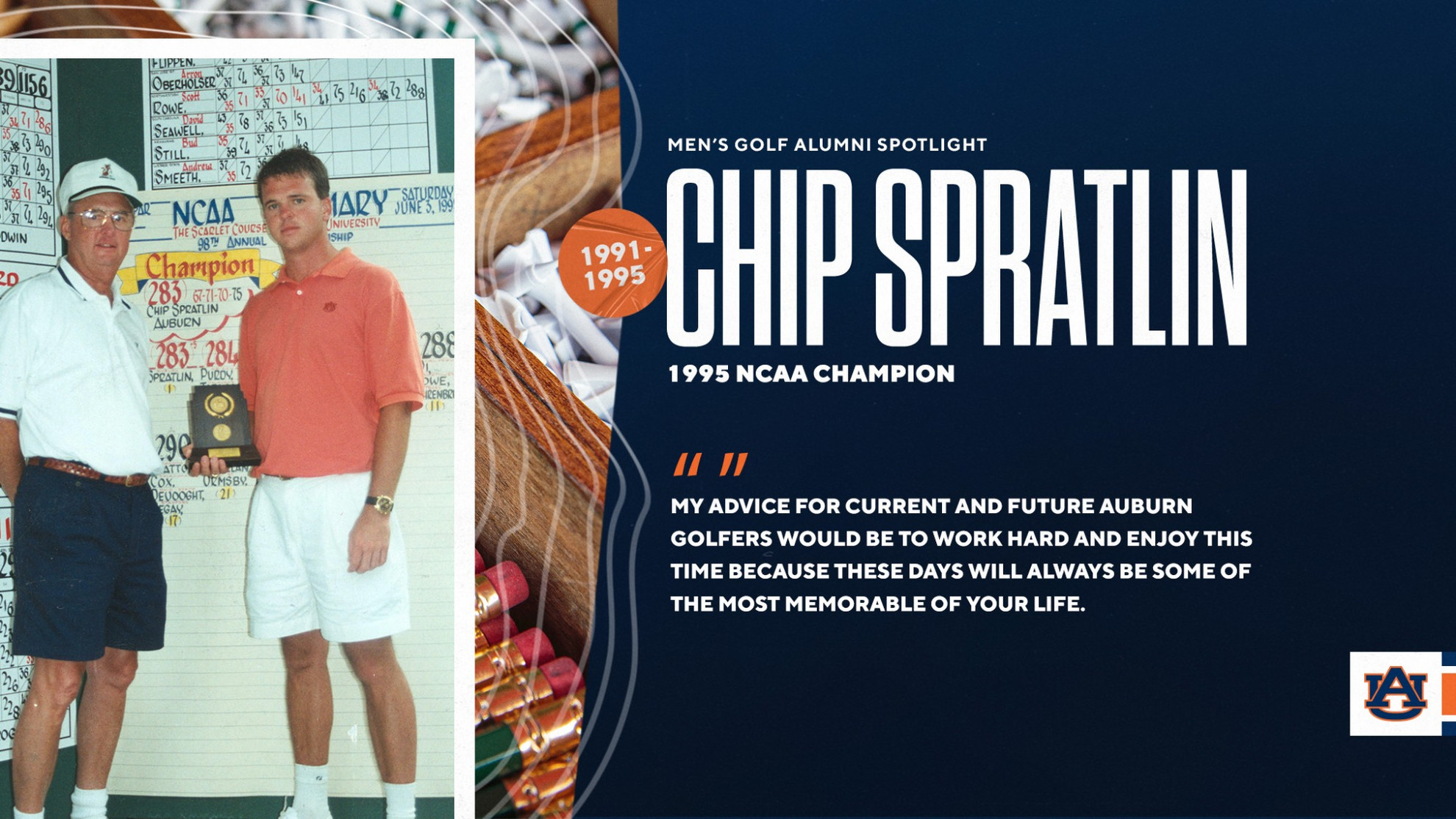 Alumni Spotlight: Chip Spratlin - Auburn Tigers - Official Athletics ...