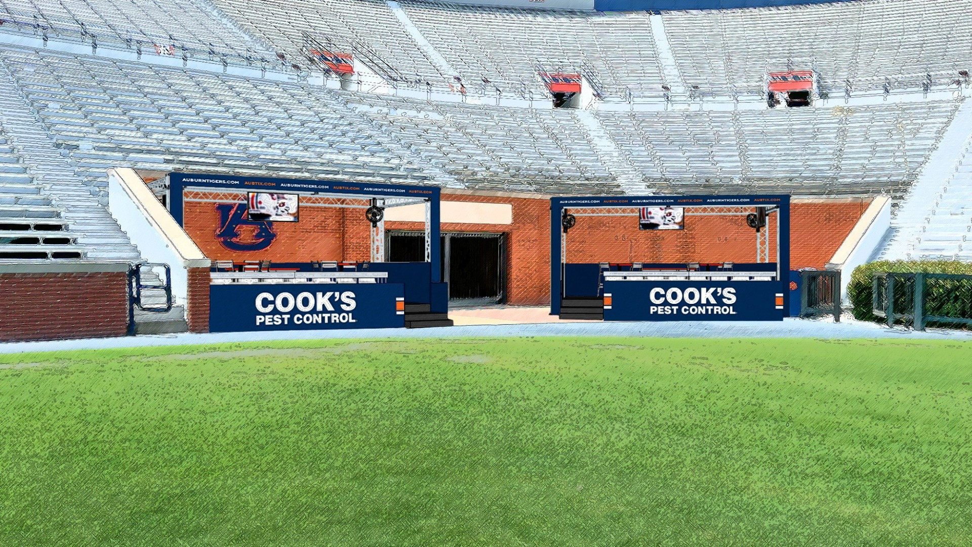 Auburn Athletics introduces new field suites at Jordan-Hare Stadium for ...