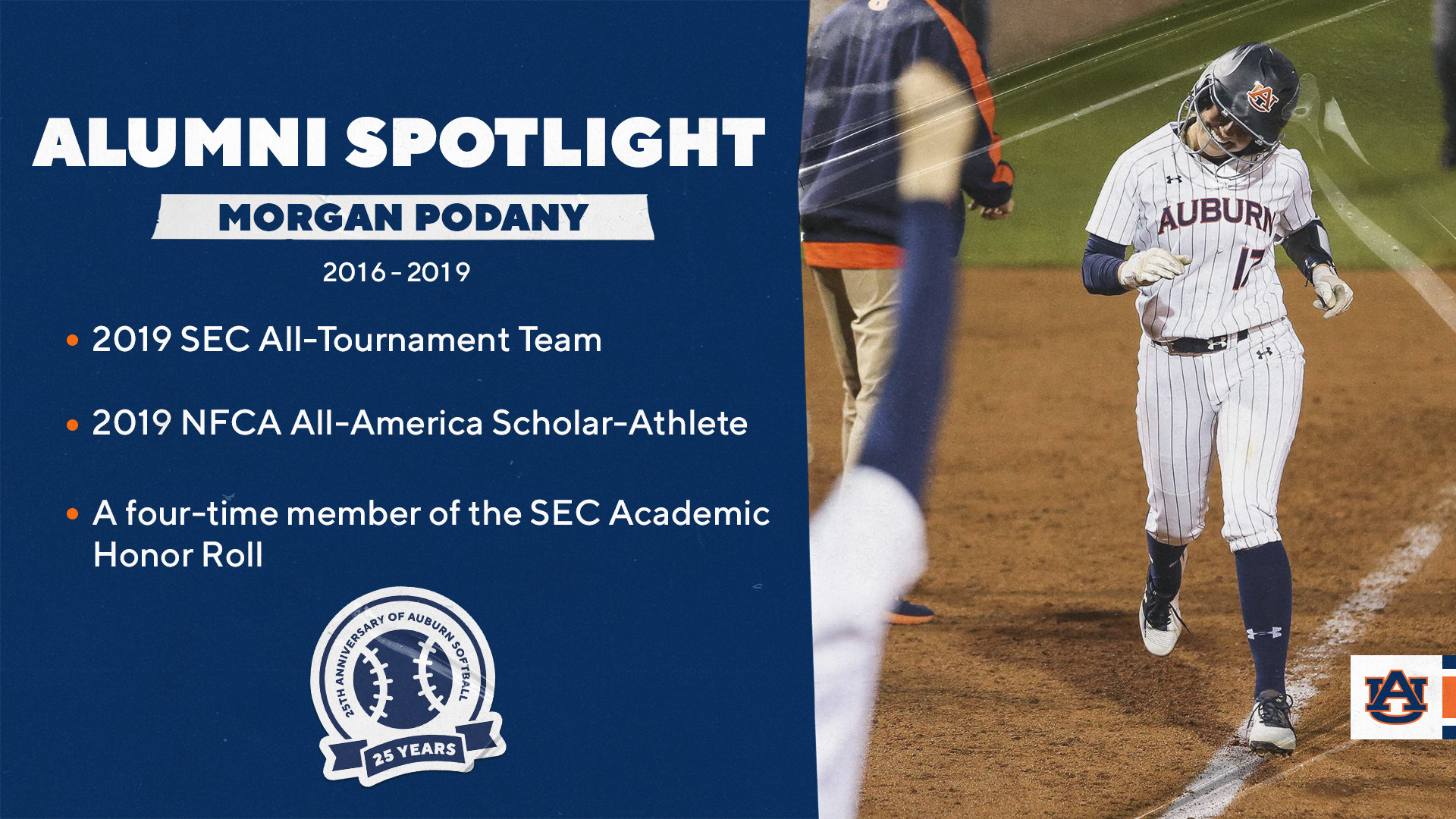 Alumni Spotlight: Morgan Podany - Auburn Tigers - Official Athletics ...