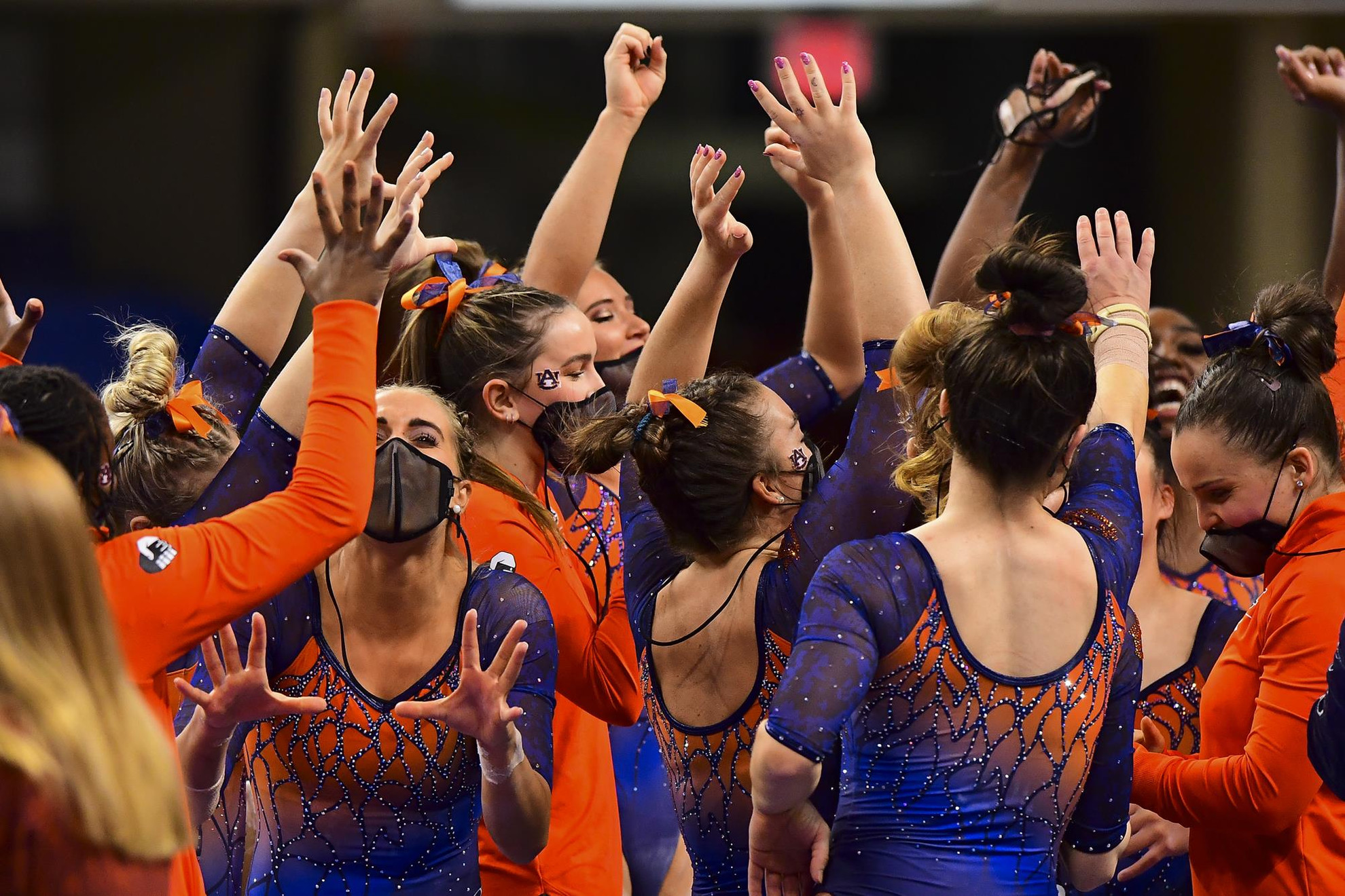 Auburn gymnastics with ‘big strides’ in 2021 - Auburn Tigers - Official ...