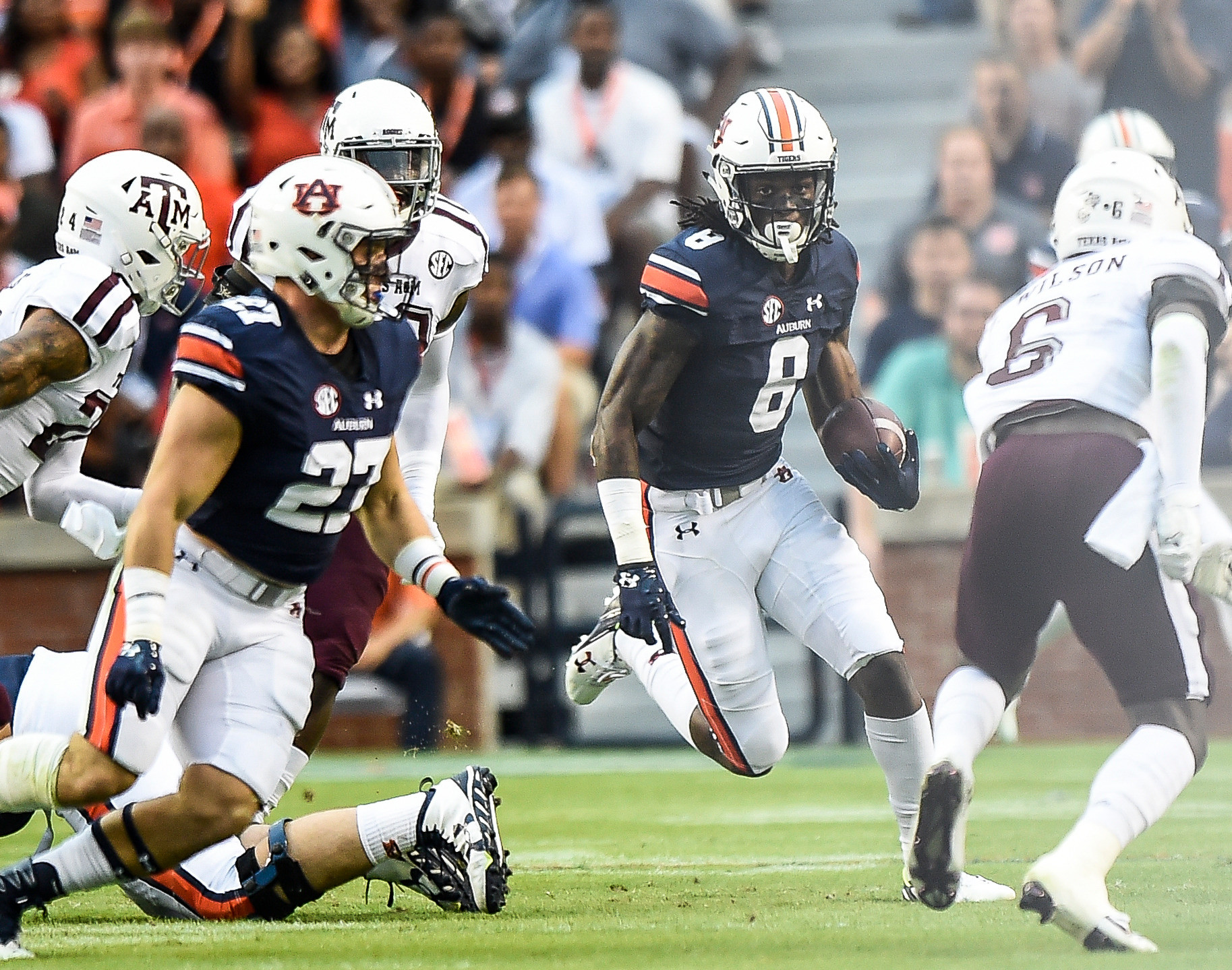 'I just do my best' - Tony Stevens shines with career night - Auburn ...