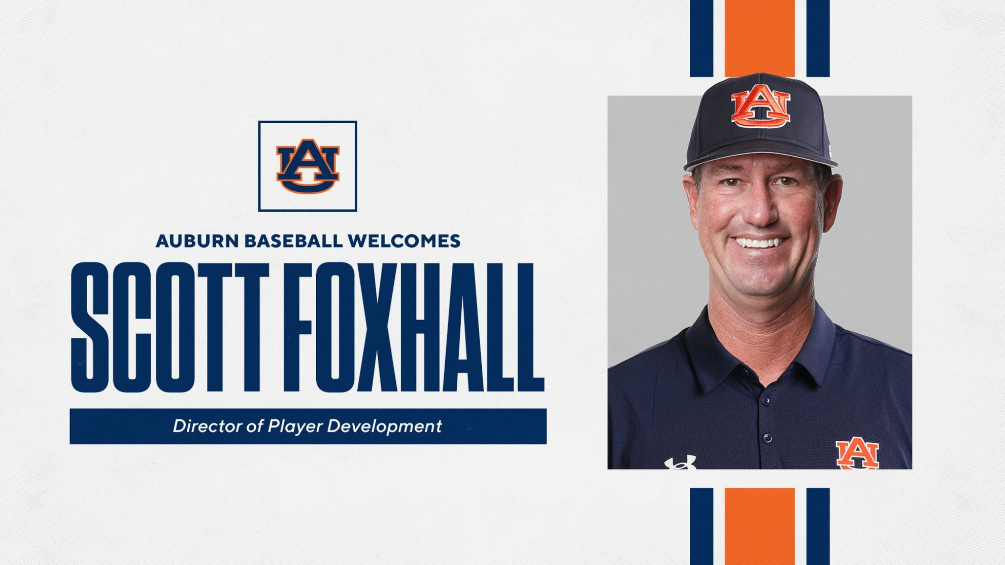 Scott Foxhall joins Auburn baseball as director of player development ...