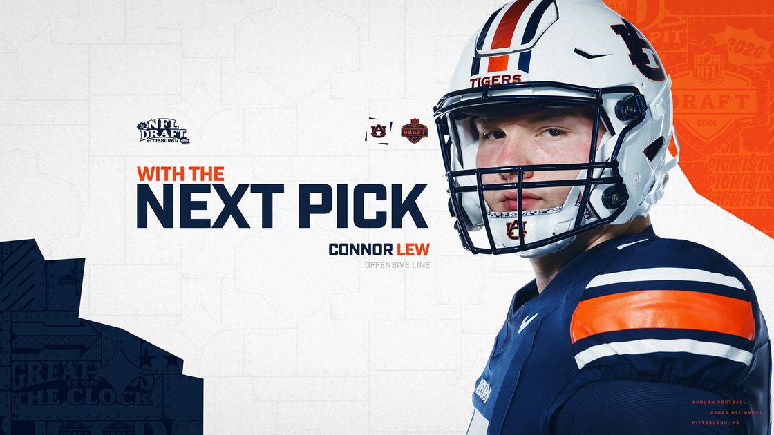 With the next pick: Auburn OL Connor Lew - Auburn Tigers - Official ...