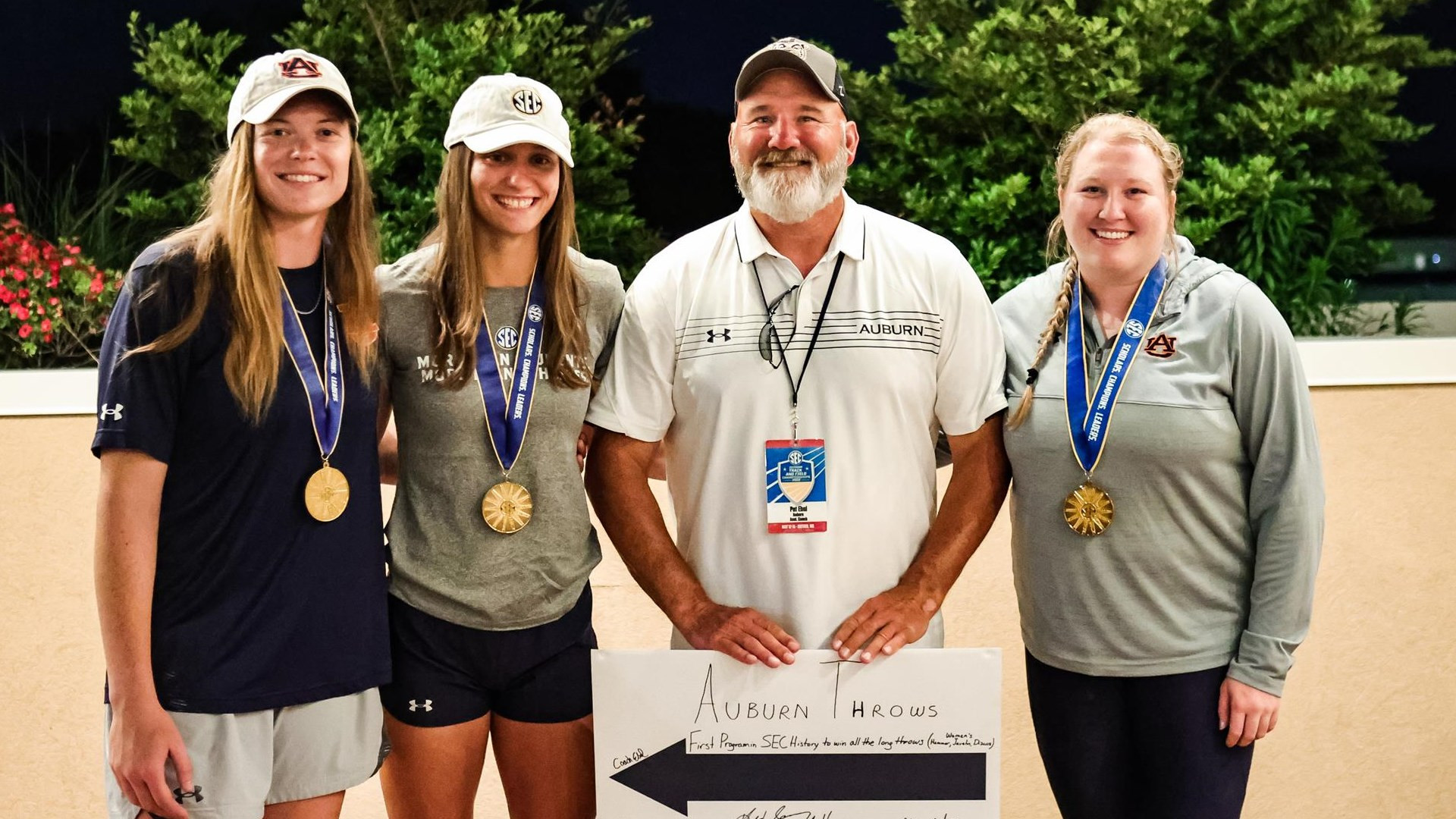 Auburn Throws: Coach Pat Ebel develops champion throwers - Auburn ...