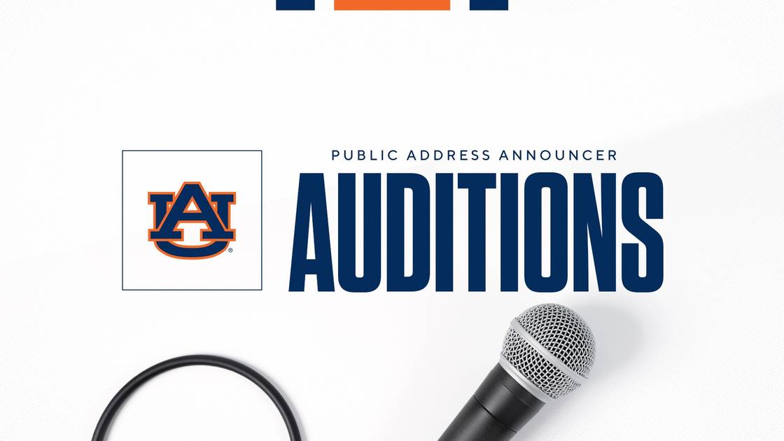 Auburn Athletics Public Address Announcer Auditions - Auburn Tigers ...
