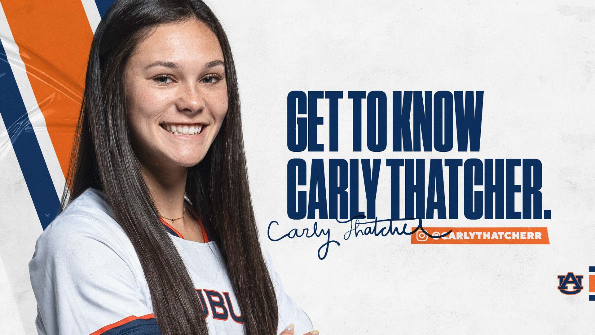 Get to know the newcomers: Carly Thatcher - Auburn Tigers - Official ...