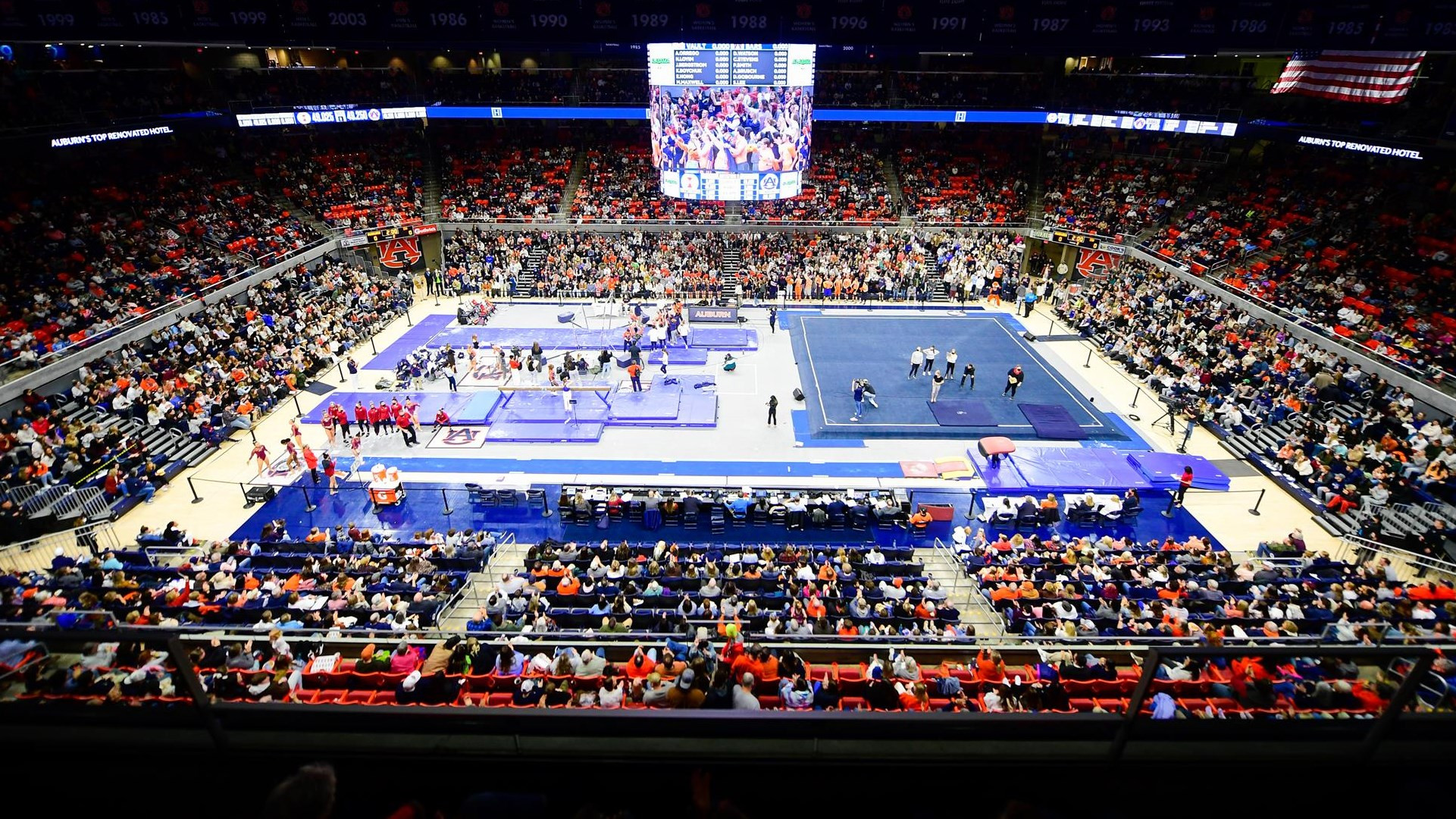 Fan Information: Gymnastics vs. Alabama - Auburn Tigers - Official ...