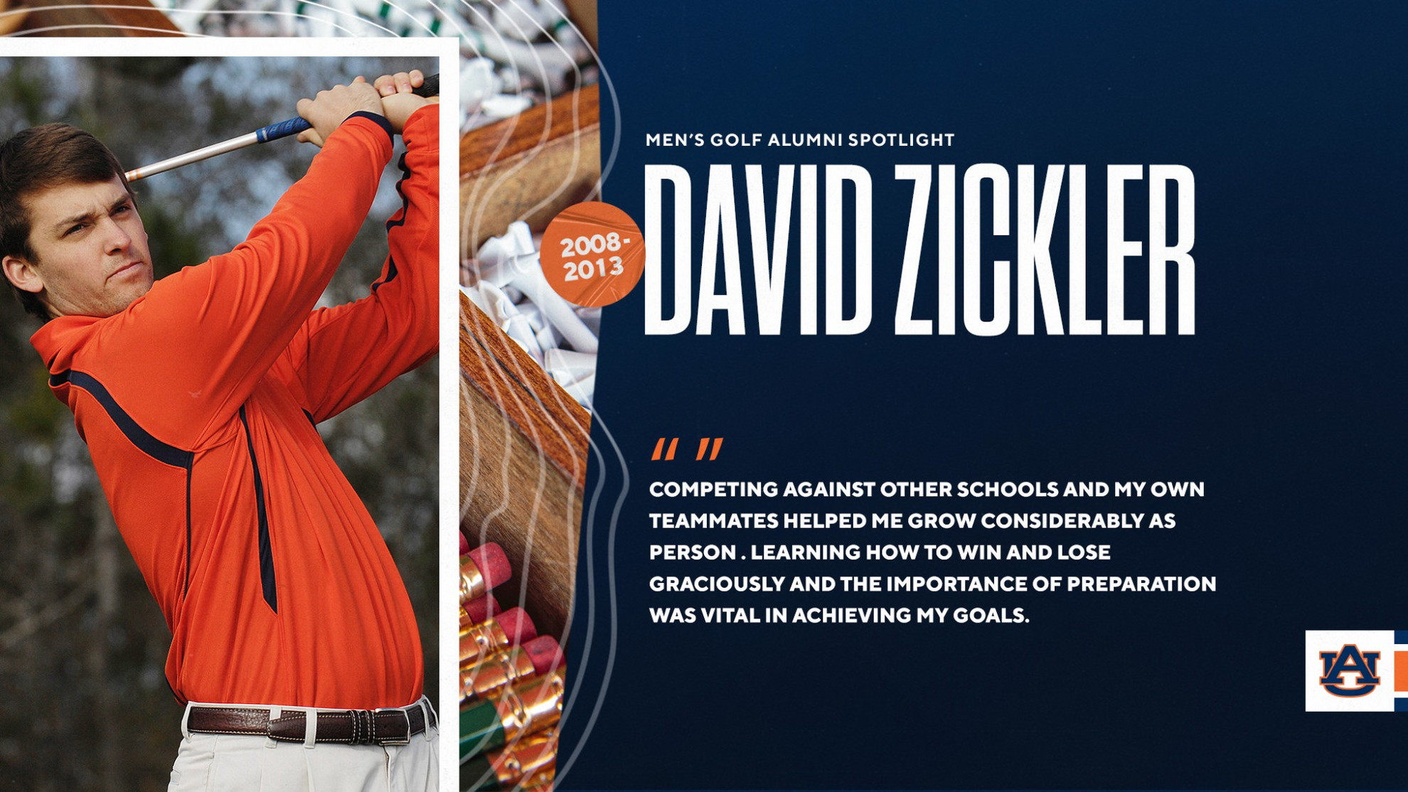 Alumni Spotlight: David Zickler - Auburn Tigers - Official Athletics ...