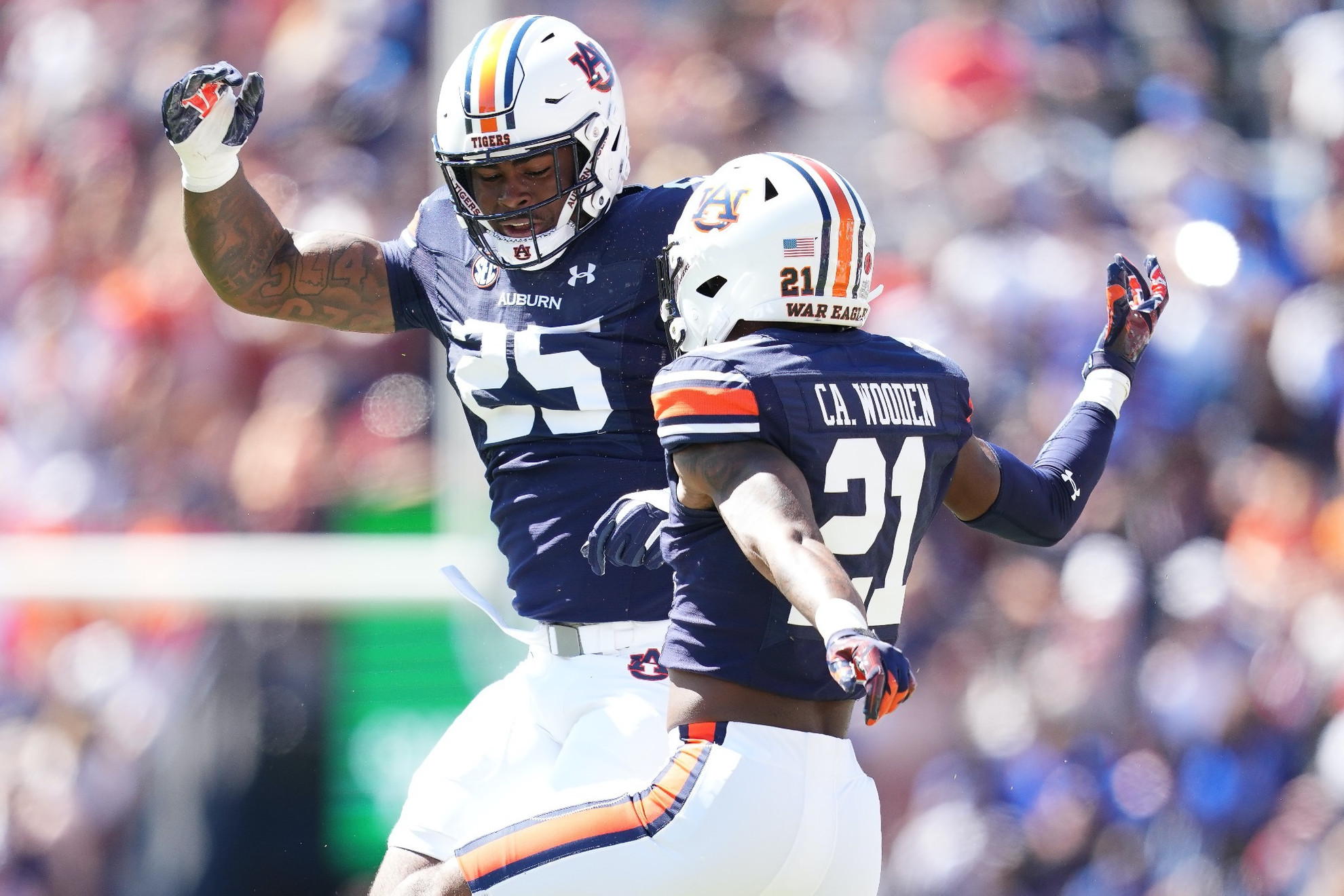 Caleb Wooden - Football 2023 - Auburn Tigers - Official Athletics Website