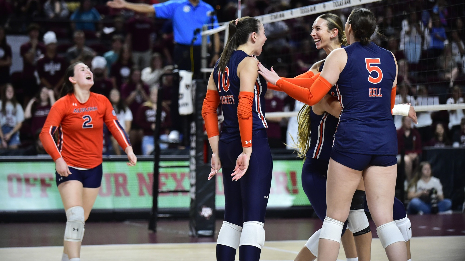 No. 24 Tigers outlast Aggies in five - Auburn Tigers - Official ...