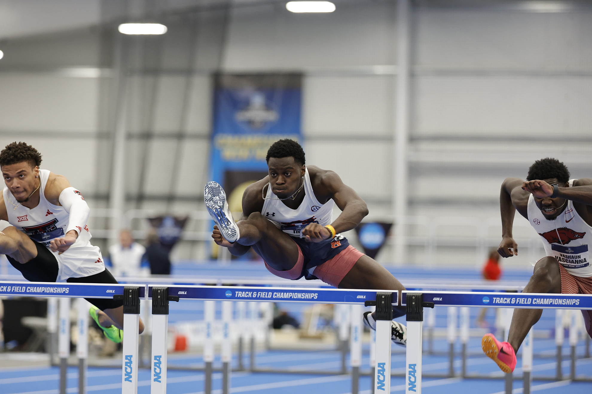Tharp wins NCAA title, Tiger men finish third at indoor nationals ...