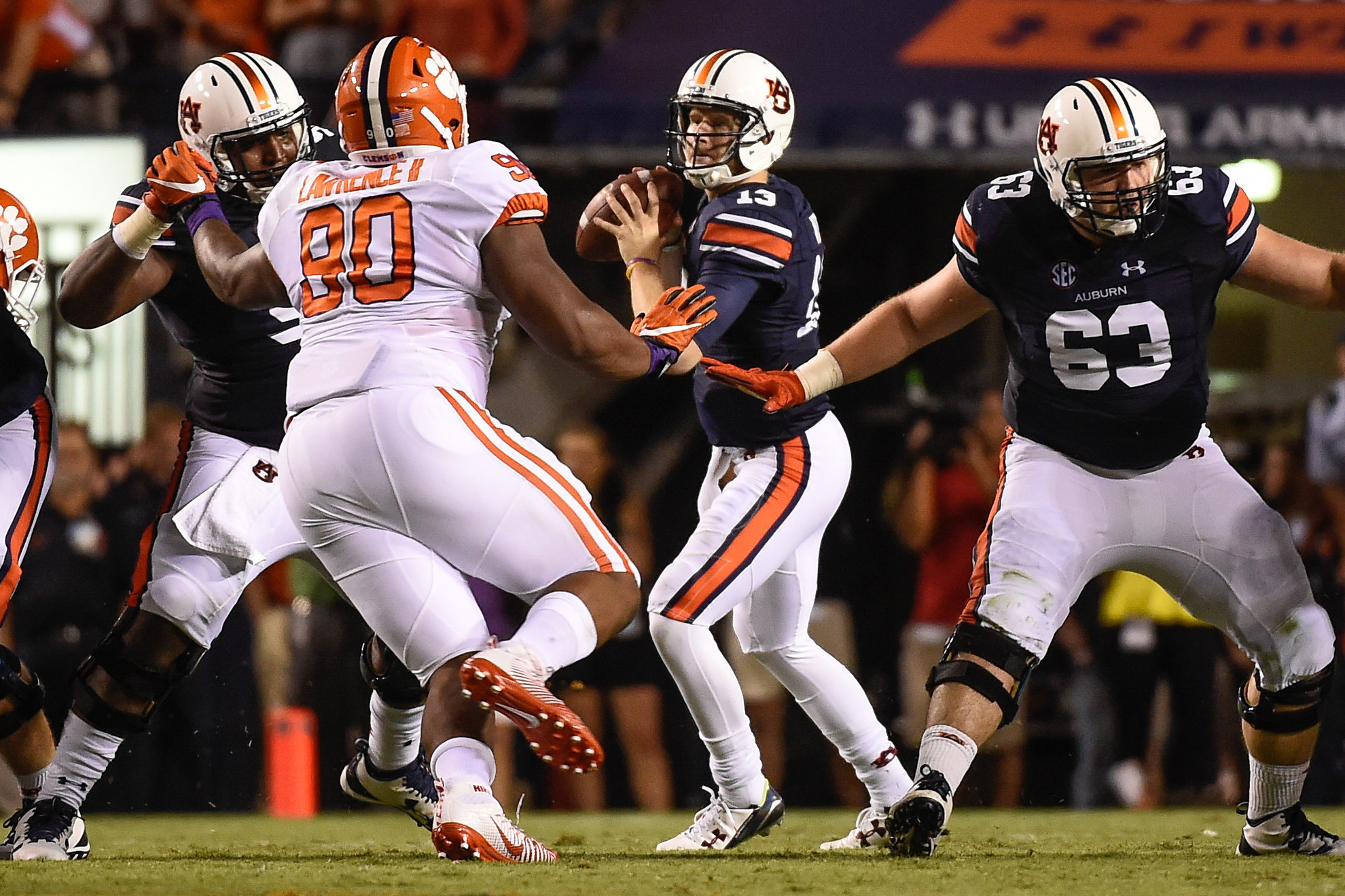 Auburn comeback comes up short against No. 2 Clemson - Auburn Tigers ...