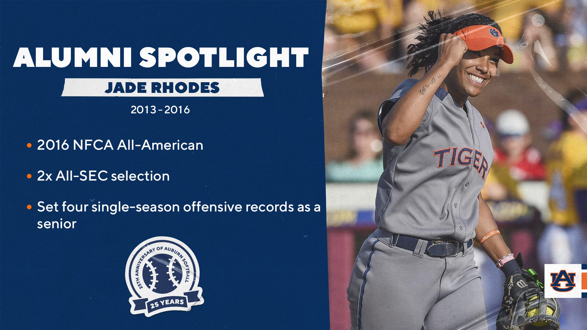 Alumni Spotlight: Jade Rhodes - Auburn Tigers - Official Athletics Website