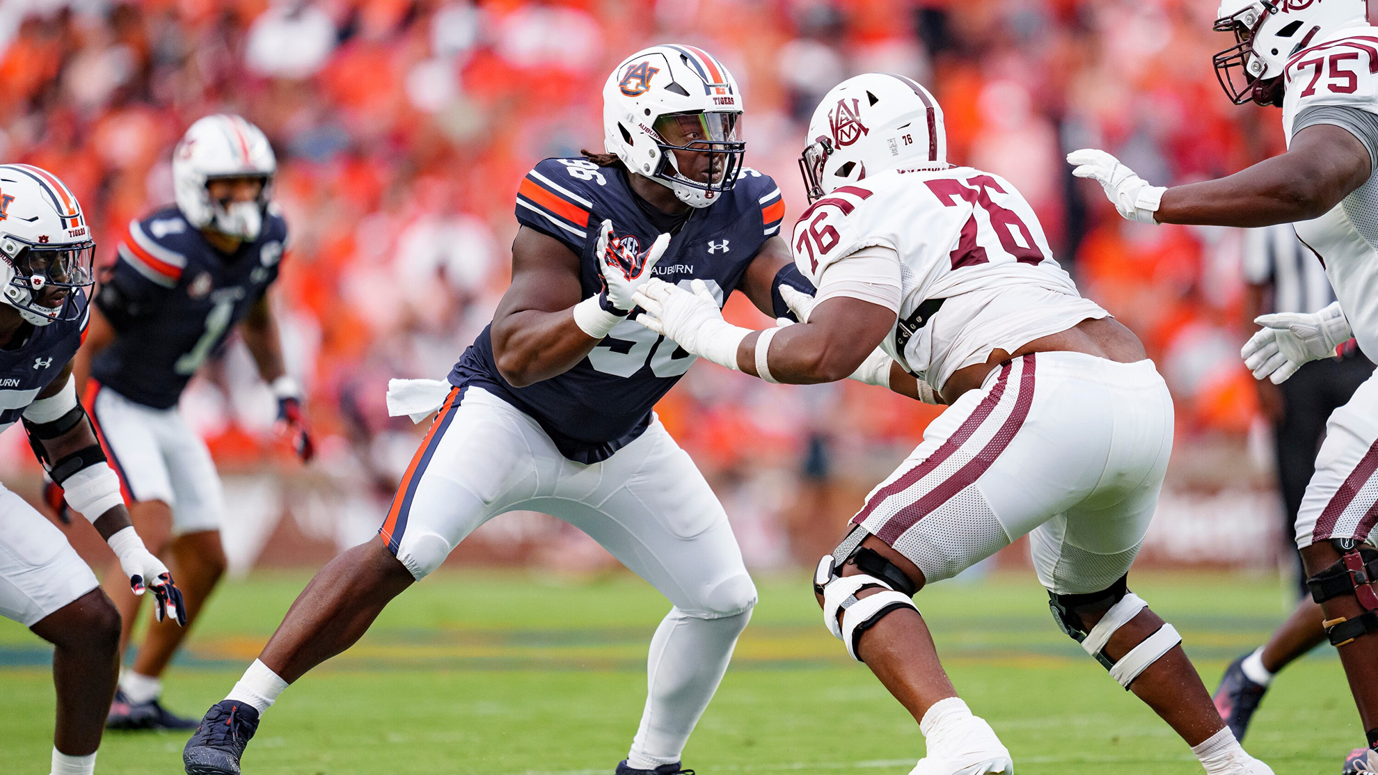 Philip Blidi - Football 2024 - Auburn Tigers - Official Athletics Website