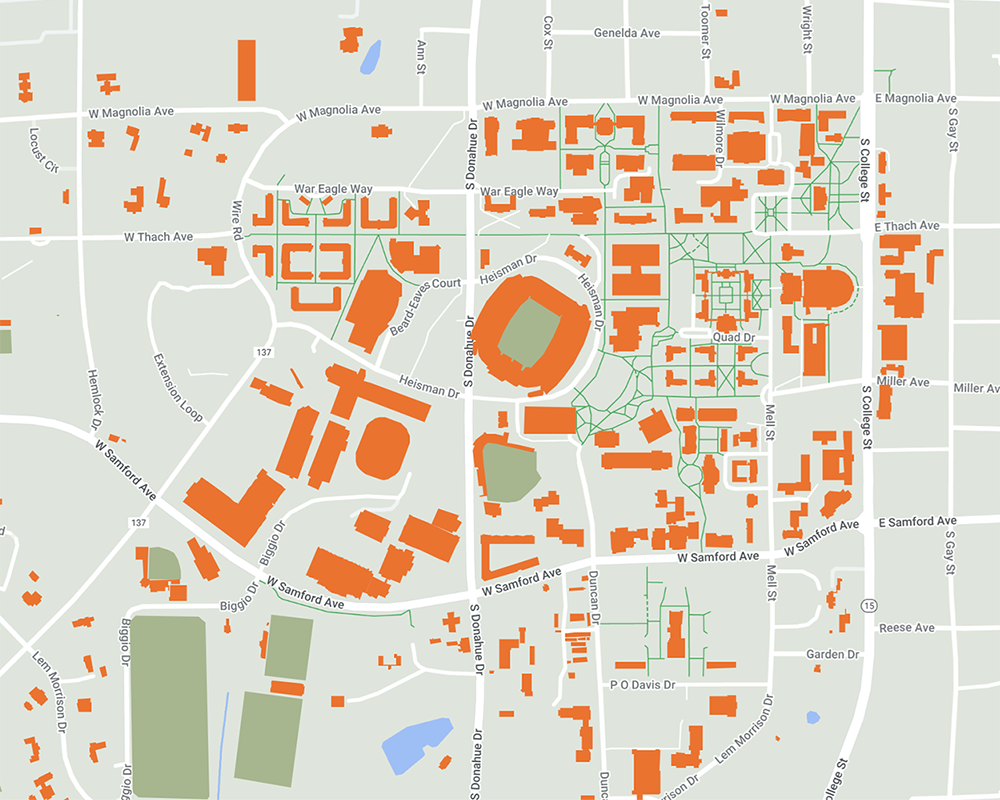 Auburn Map
