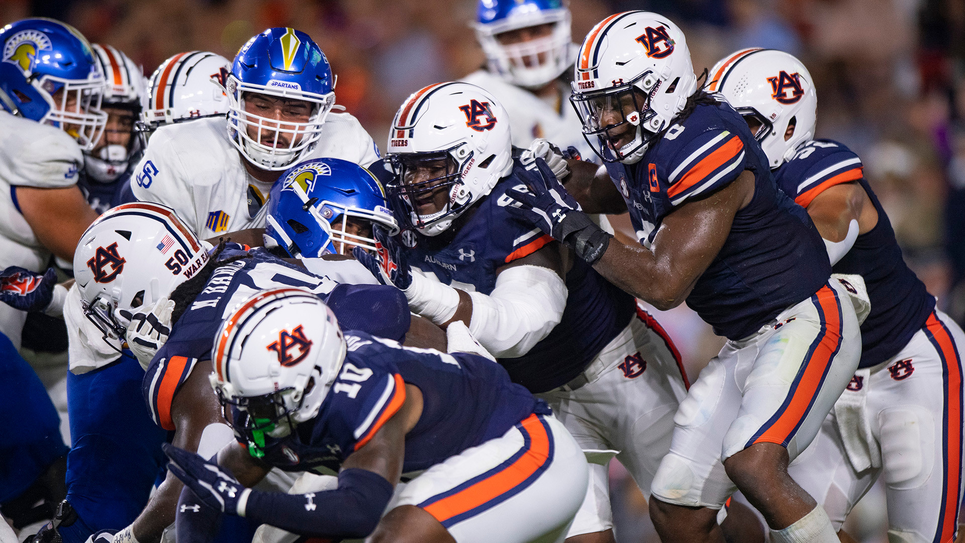 Notebook: Goal-line stand 'huge' for Auburn defense - Auburn Tigers ...