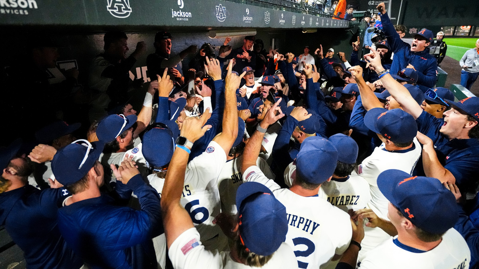 No. 9 Auburn wins critical moments, secures series vs. No. 3 LSU ...