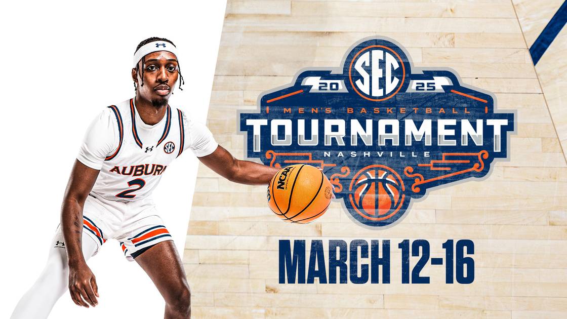 2025 SEC Men's Basketball Tournament - Auburn Tigers - Official ...
