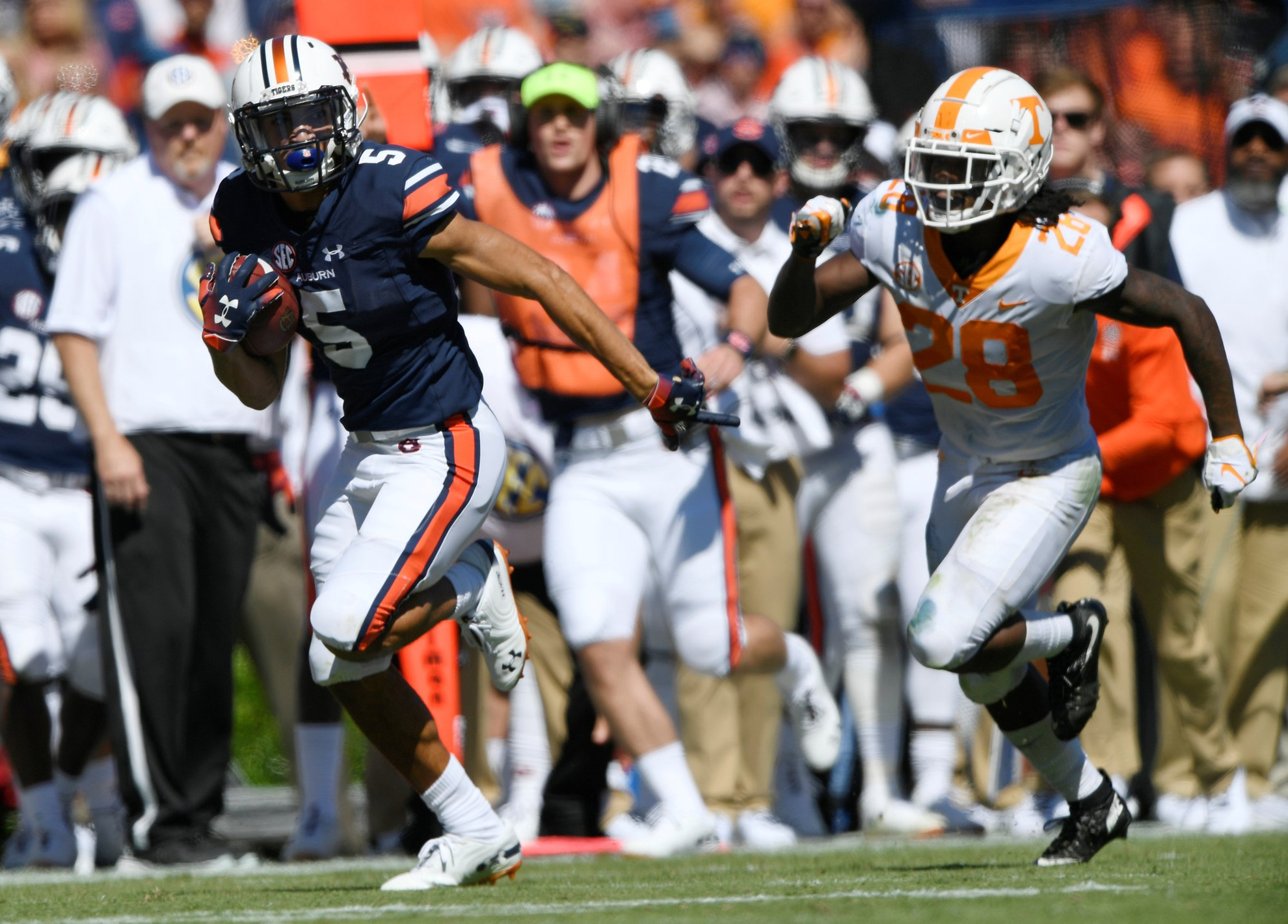 'They're the future' - Freshman WR duo puts talent on display - Auburn ...