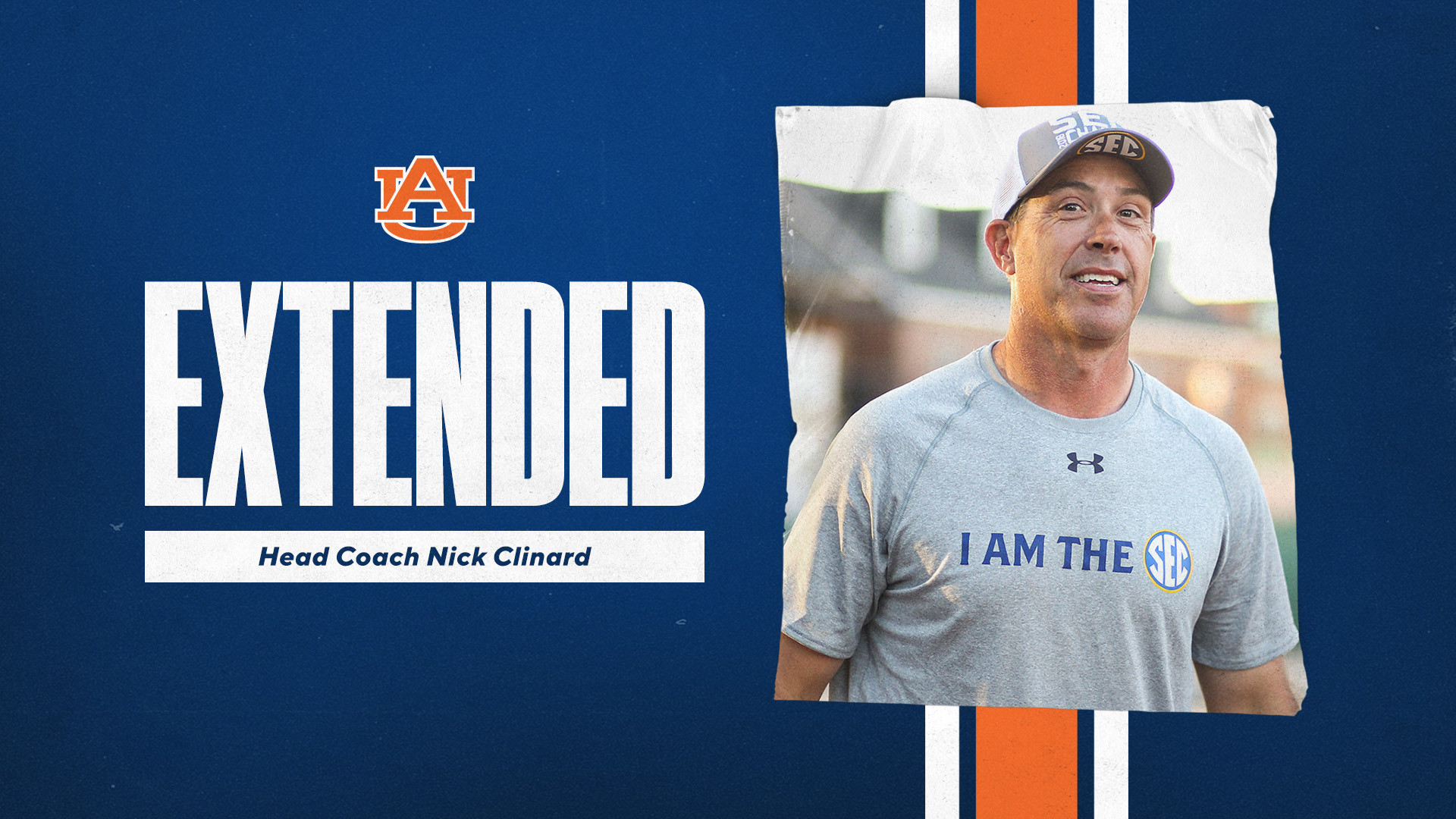 Nick Clinard signs contract extension - Auburn Tigers - Official ...
