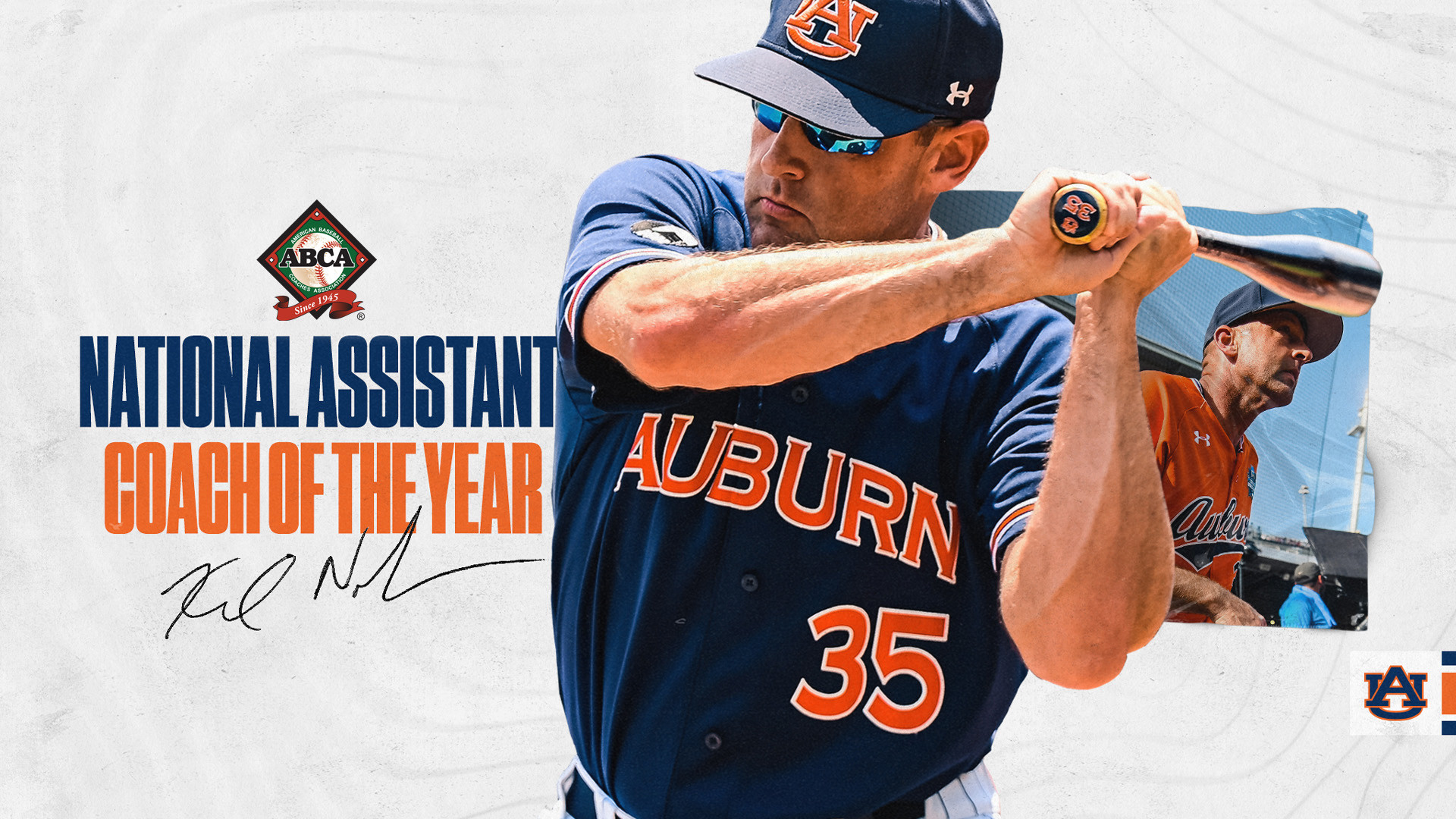 Karl Nonemaker named ABCA Assistant Coach of the Year - Auburn Tigers ...