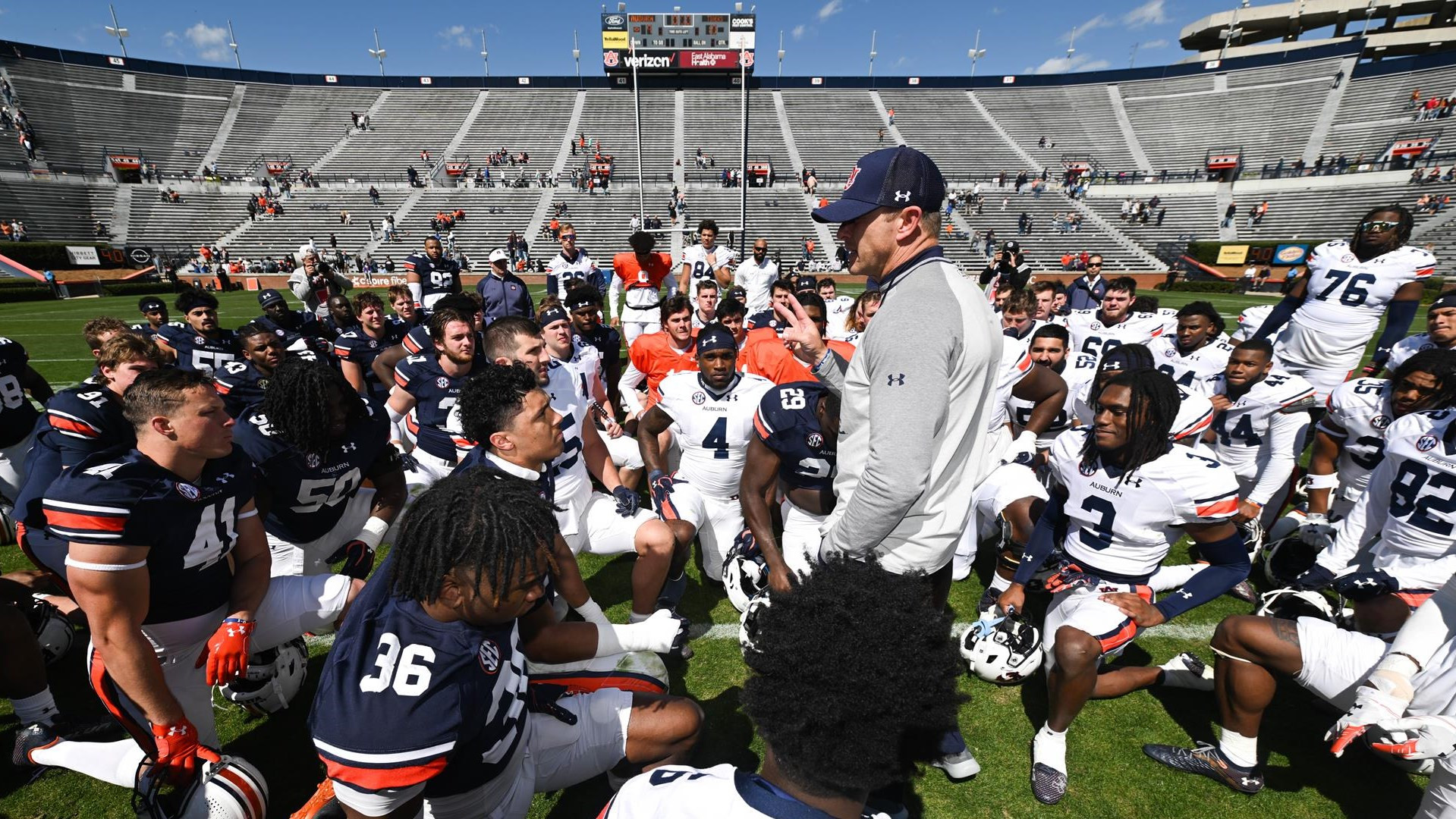 Auburn concludes spring practice with A-Day game - Auburn Tigers ...