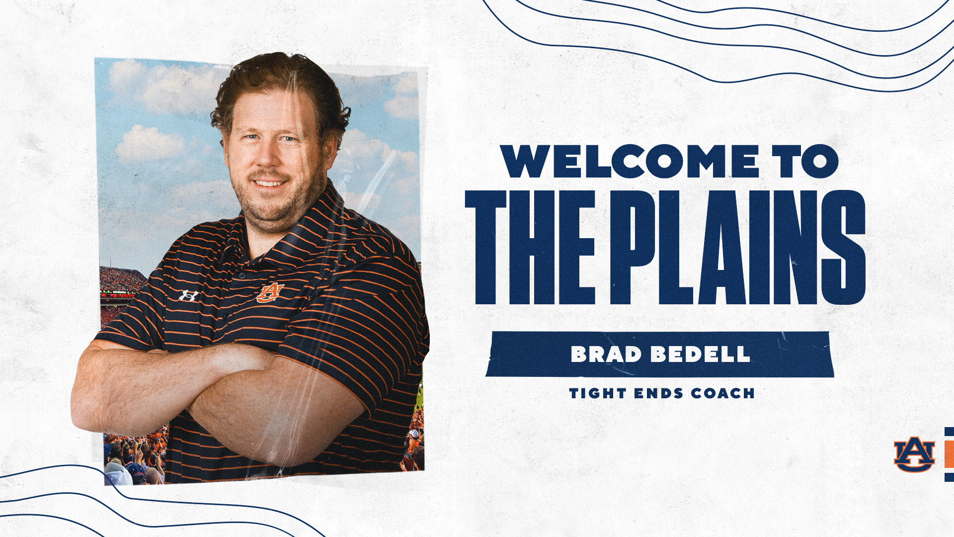 Auburn names Brad Bedell Tight Ends Coach - Auburn Tigers - Official ...