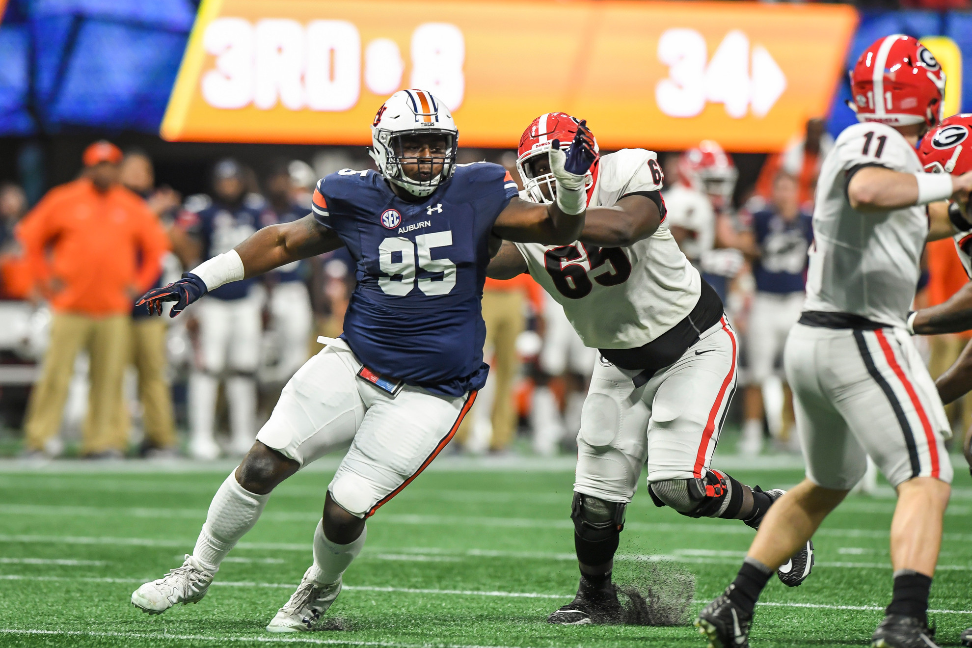Auburn DL Dontavius Russell to return for his senior year - Auburn ...