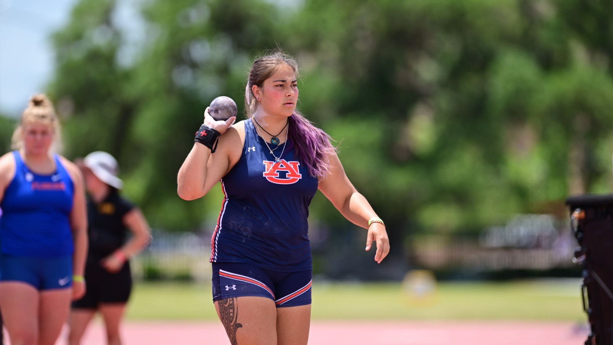 Marley sets freshman shot put record to headline track & field’s ...