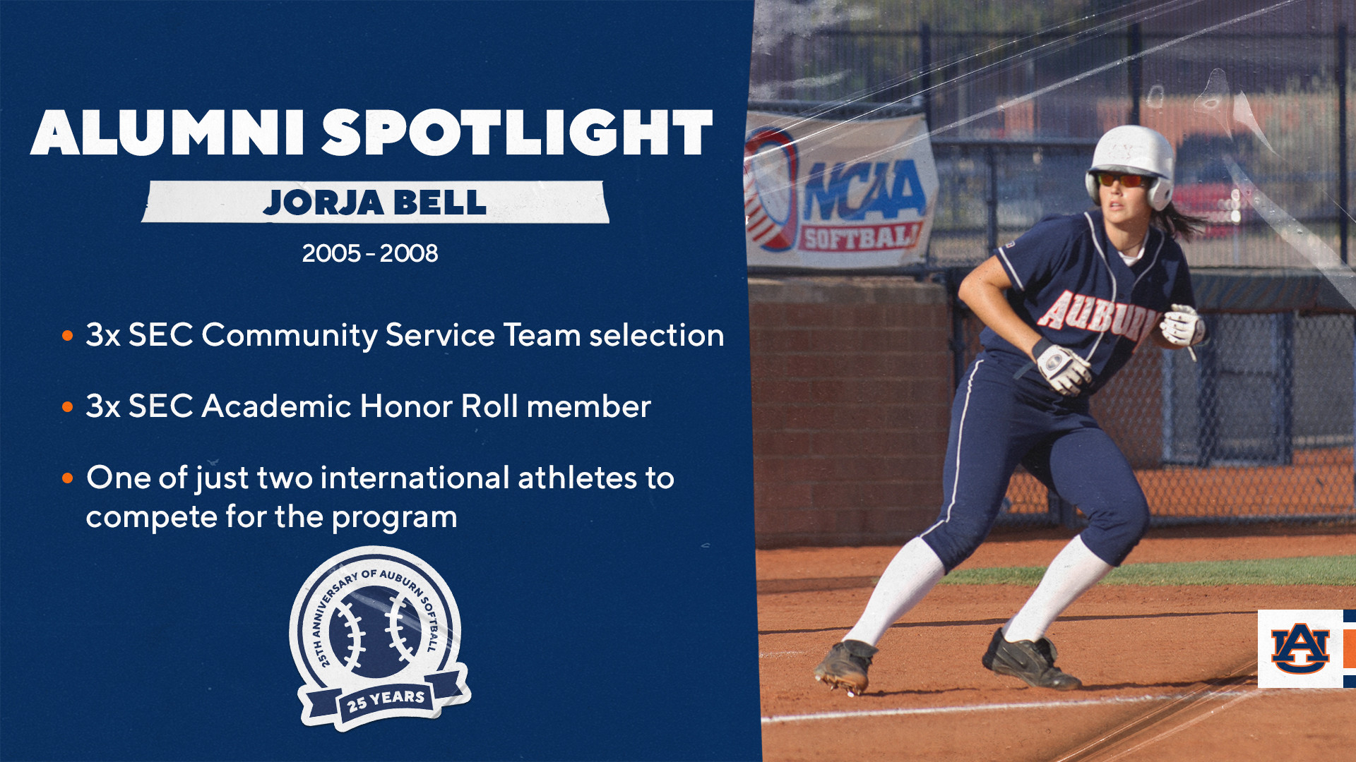 Alumni Spotlight: Jorja Bell - Auburn Tigers - Official Athletics Website