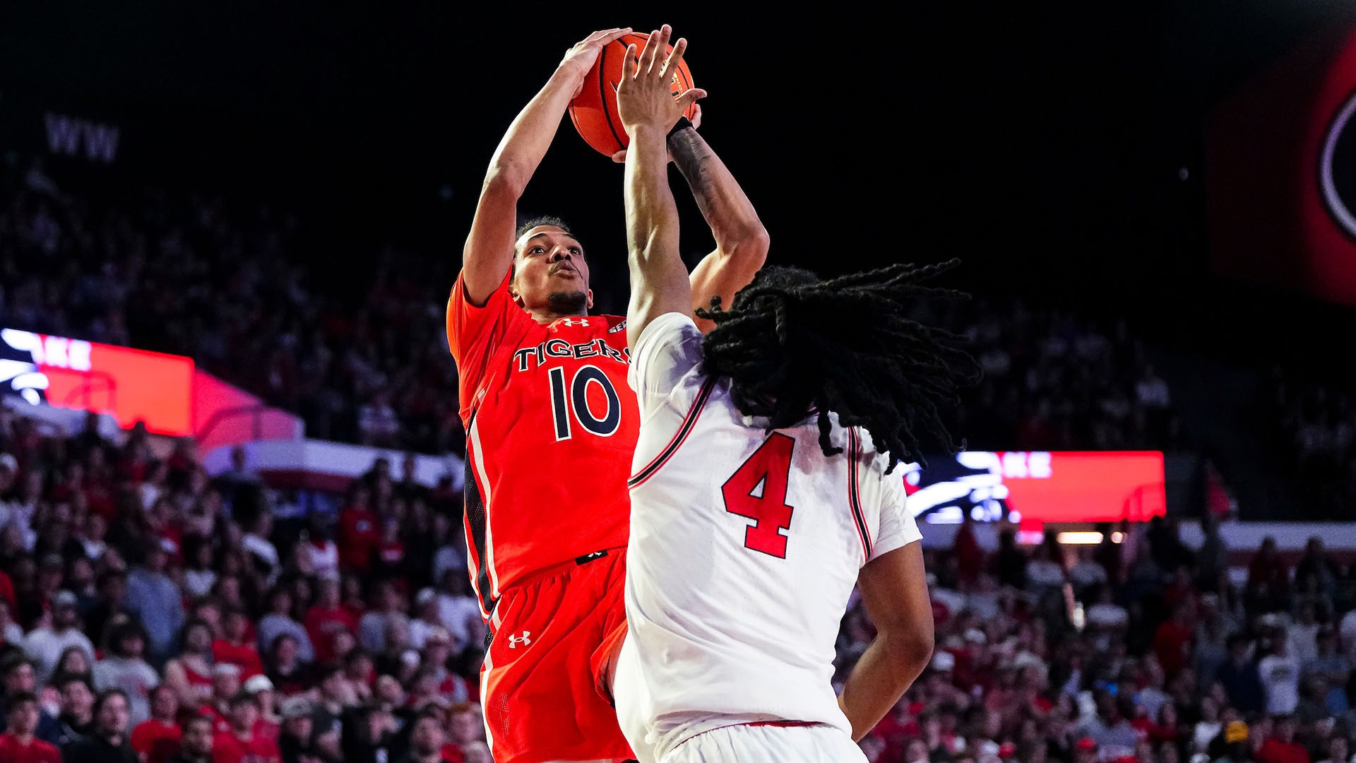 Baker-Mazara scores career high, leads No. 14 Auburn to win at Georgia ...