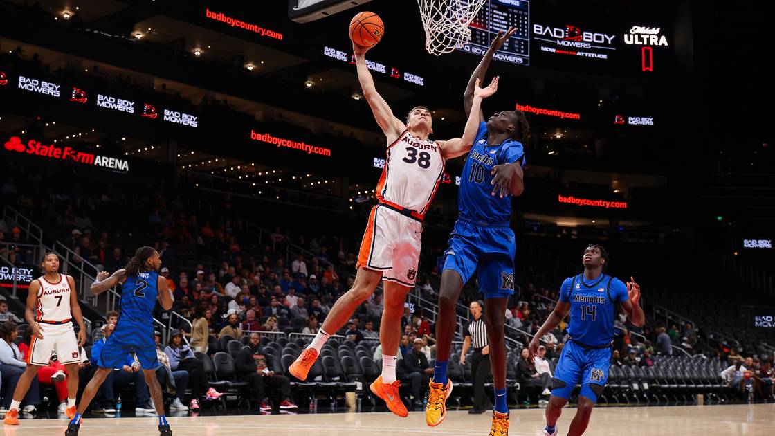 No. 20 Auburn beats Memphis 100-71 in exhibition finale - Auburn Tigers ...