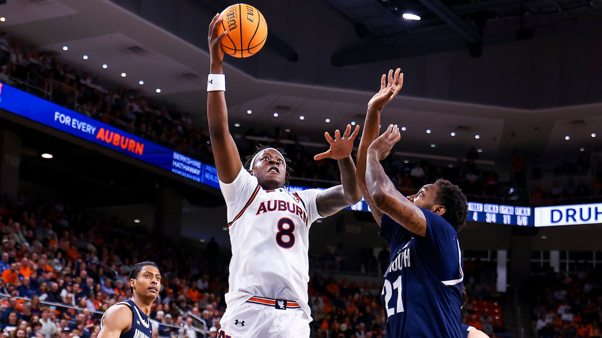 Ja'Heim Hudson - Men's Basketball 2024-25 - Auburn Tigers - Official ...