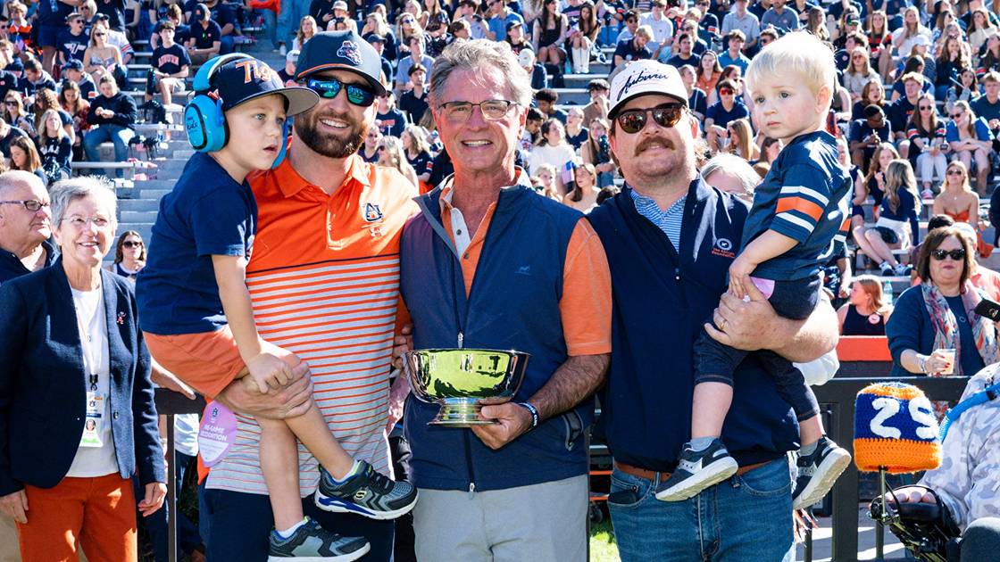 Randy Campbell wins Auburn's Walter Gilbert Award - Auburn Tigers ...
