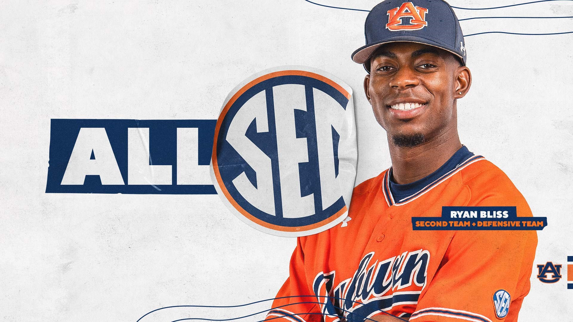 Ryan Bliss named Second Team All-SEC, All-Defensive Team - Auburn ...