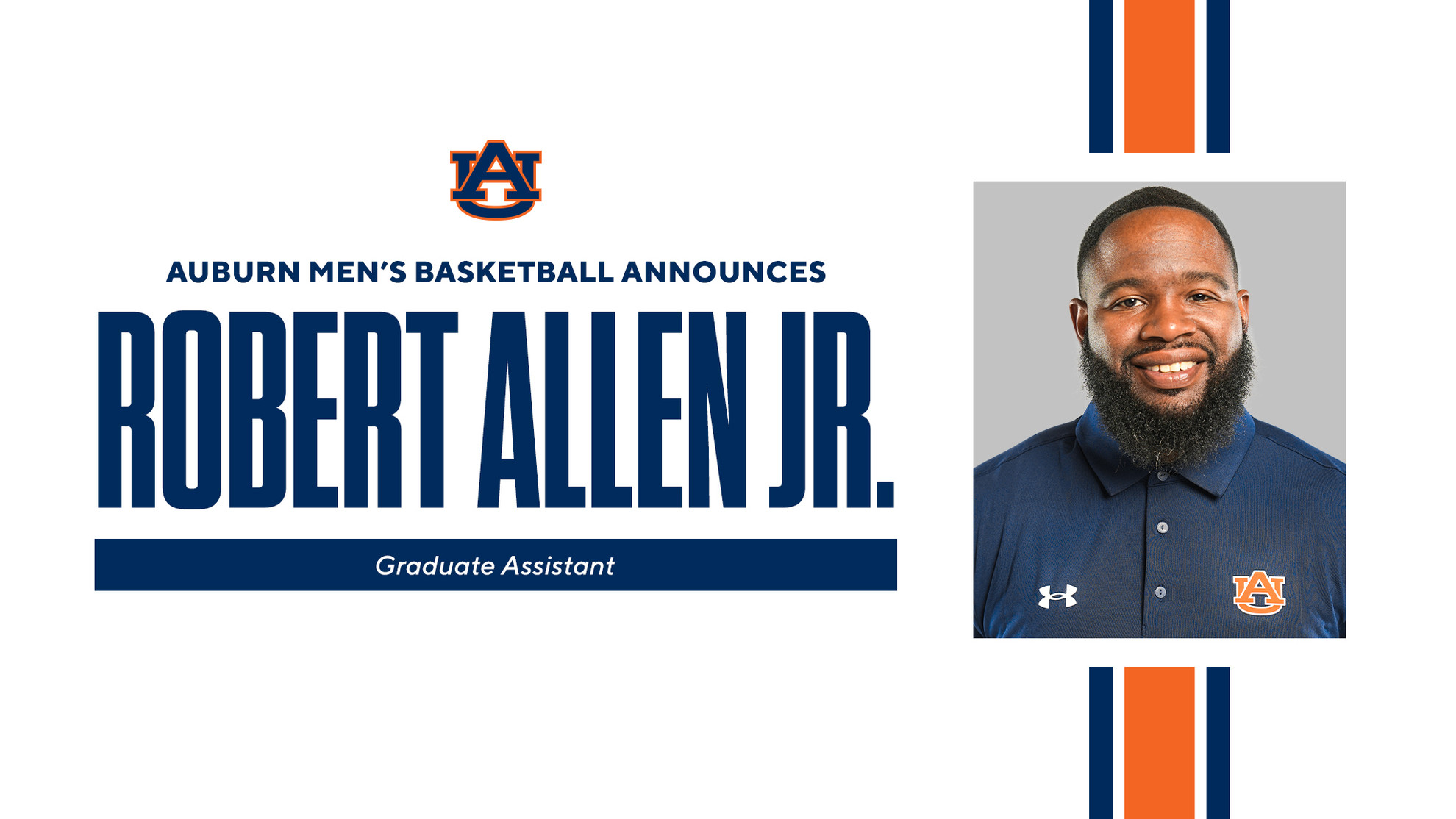 Robert Allen Jr. joins coaching staff as graduate assistant - Auburn ...
