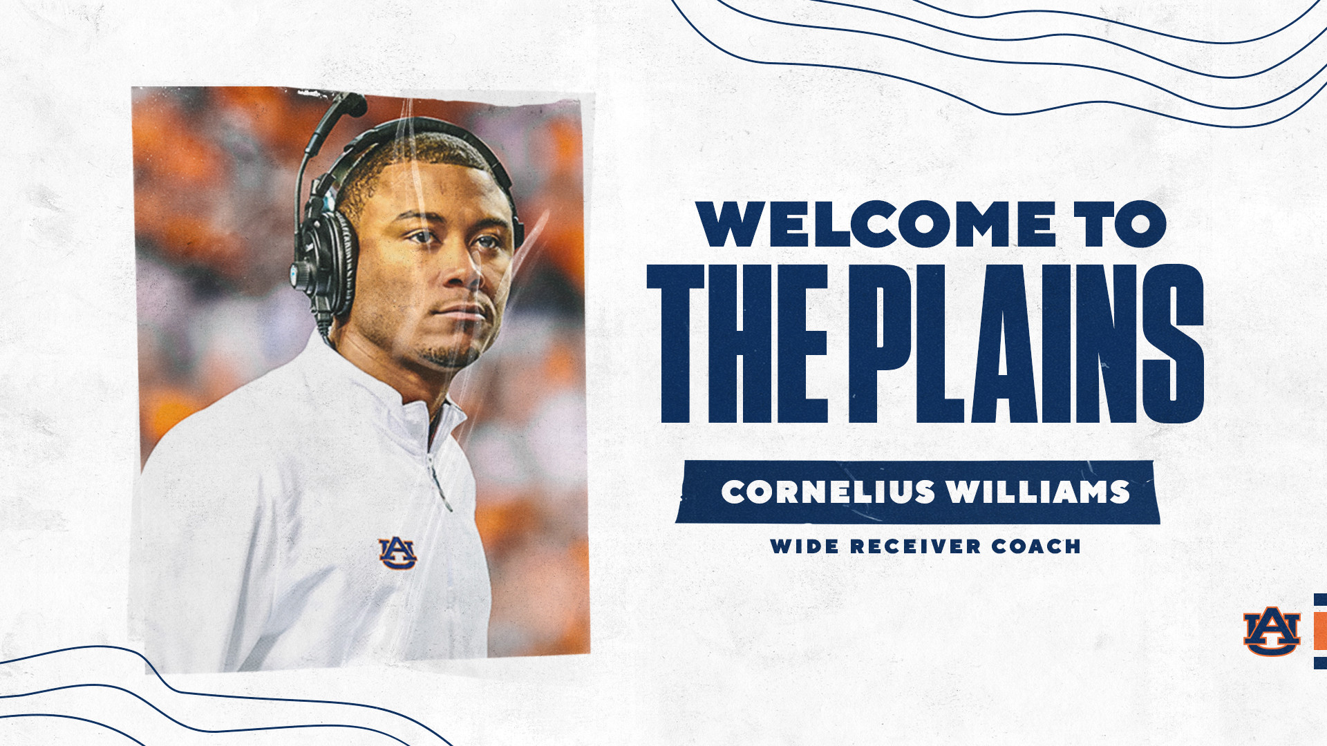 Cornelius Williams named Wide Receivers Coach at Auburn - Auburn Tigers ...