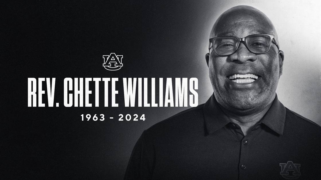 Auburn football team chaplain Rev. Chette Williams passes away - Auburn ...