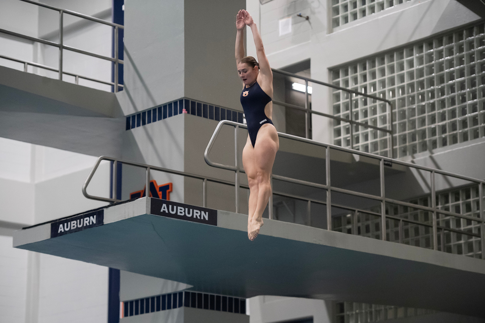 Hallifax dazzles on platform to wrap up AU Diving Invite - Auburn ...