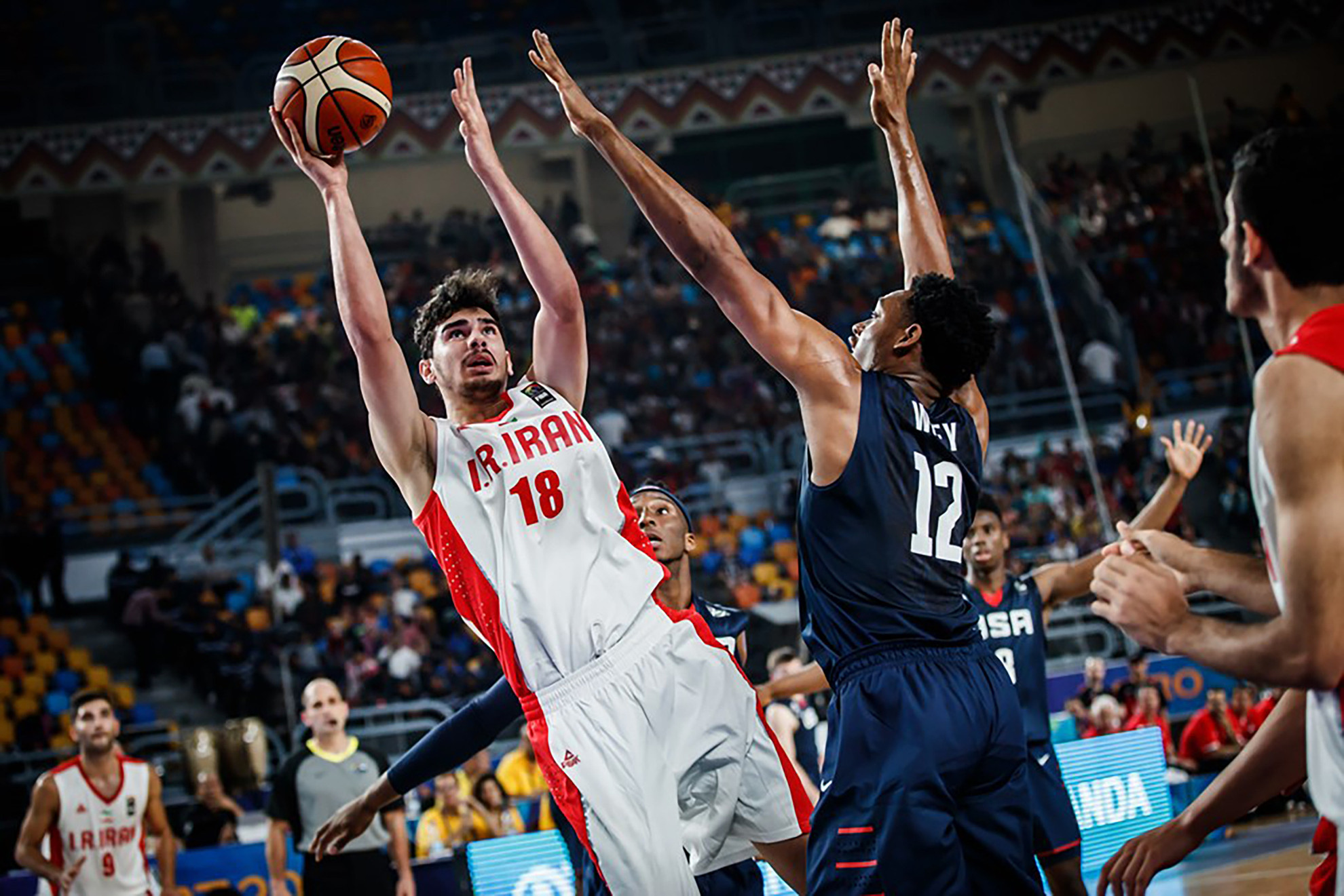 Auburn's Austin Wiley & USA Basketball defeats Iran 108-48 - Auburn ...