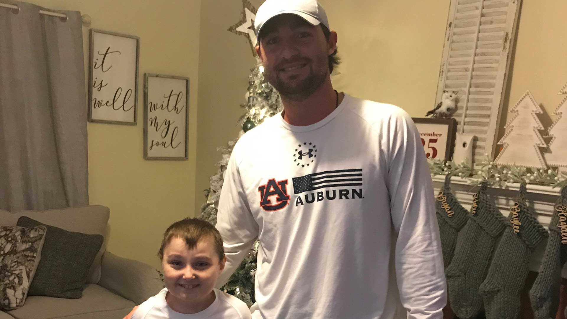 'He gave me hope': Tanner Burns and The Champ - Auburn Tigers ...