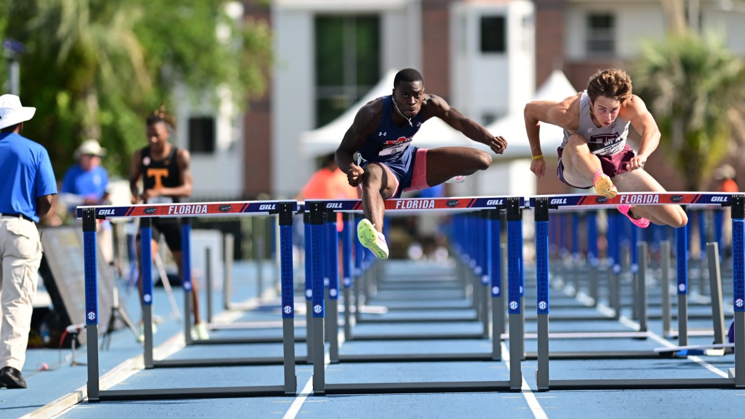 Tharp breaks AU record, posts nation’s top 110m hurdles time at SEC ...