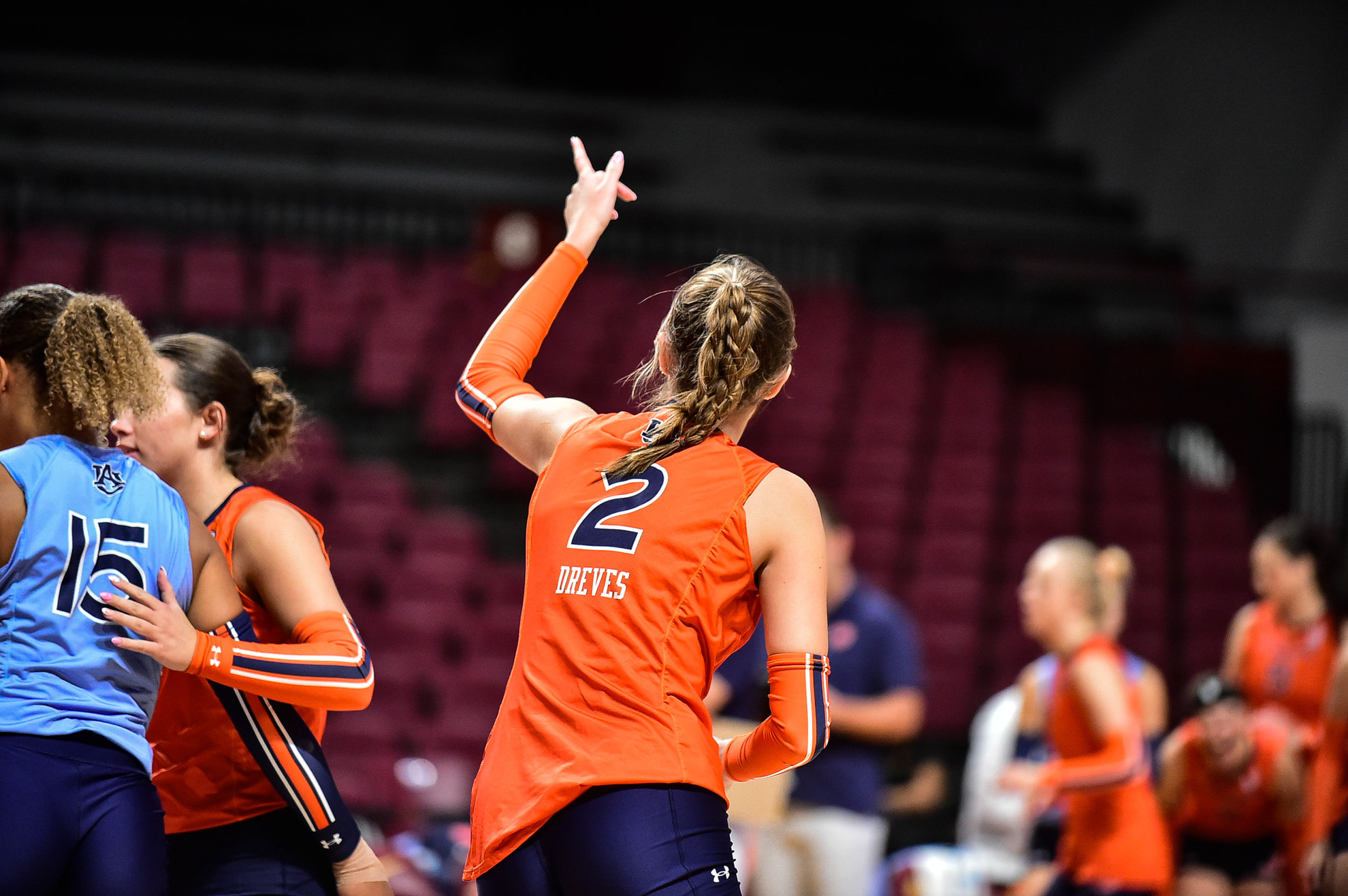 Tigers bounce back with sweep over Sharks - Auburn Tigers - Official ...