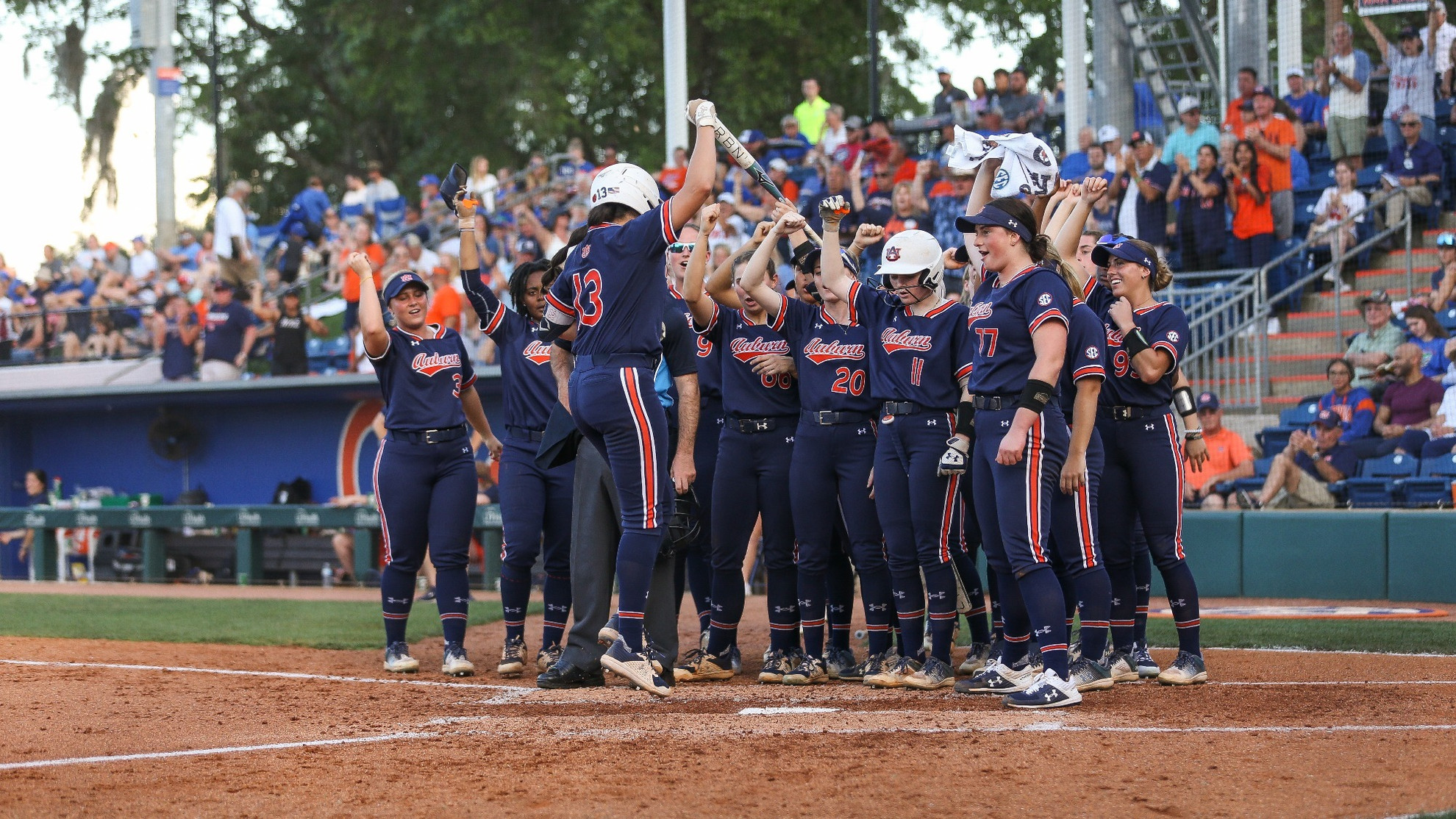 Peralta homers twice, but No. 19 Tigers fall to No. 15 Gators - Auburn ...