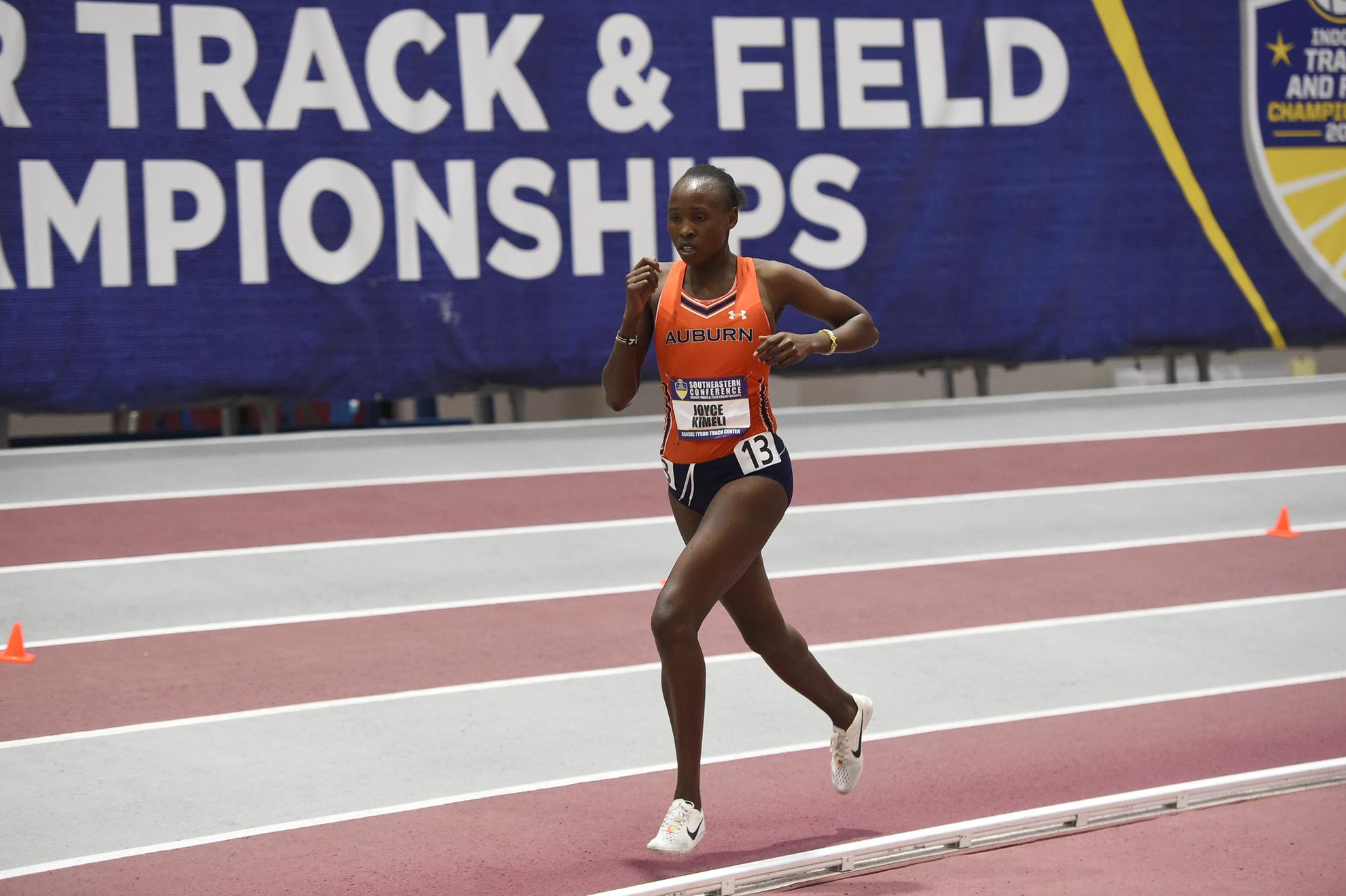 Kimeli claims 5000m silver medal at SEC Indoors - Auburn Tigers ...