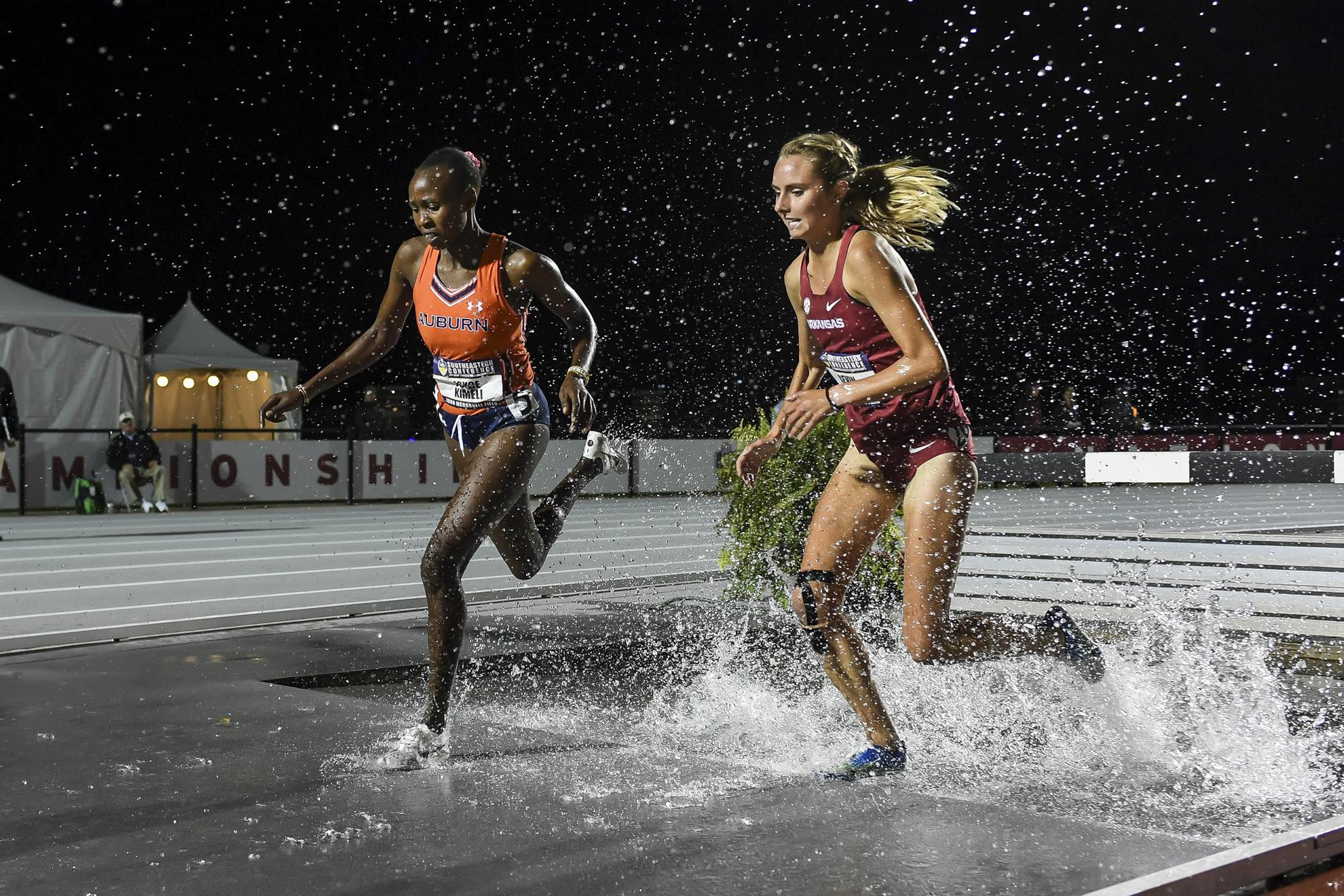 Malone, Kimeli grab silver medals, break school records - Auburn Tigers ...