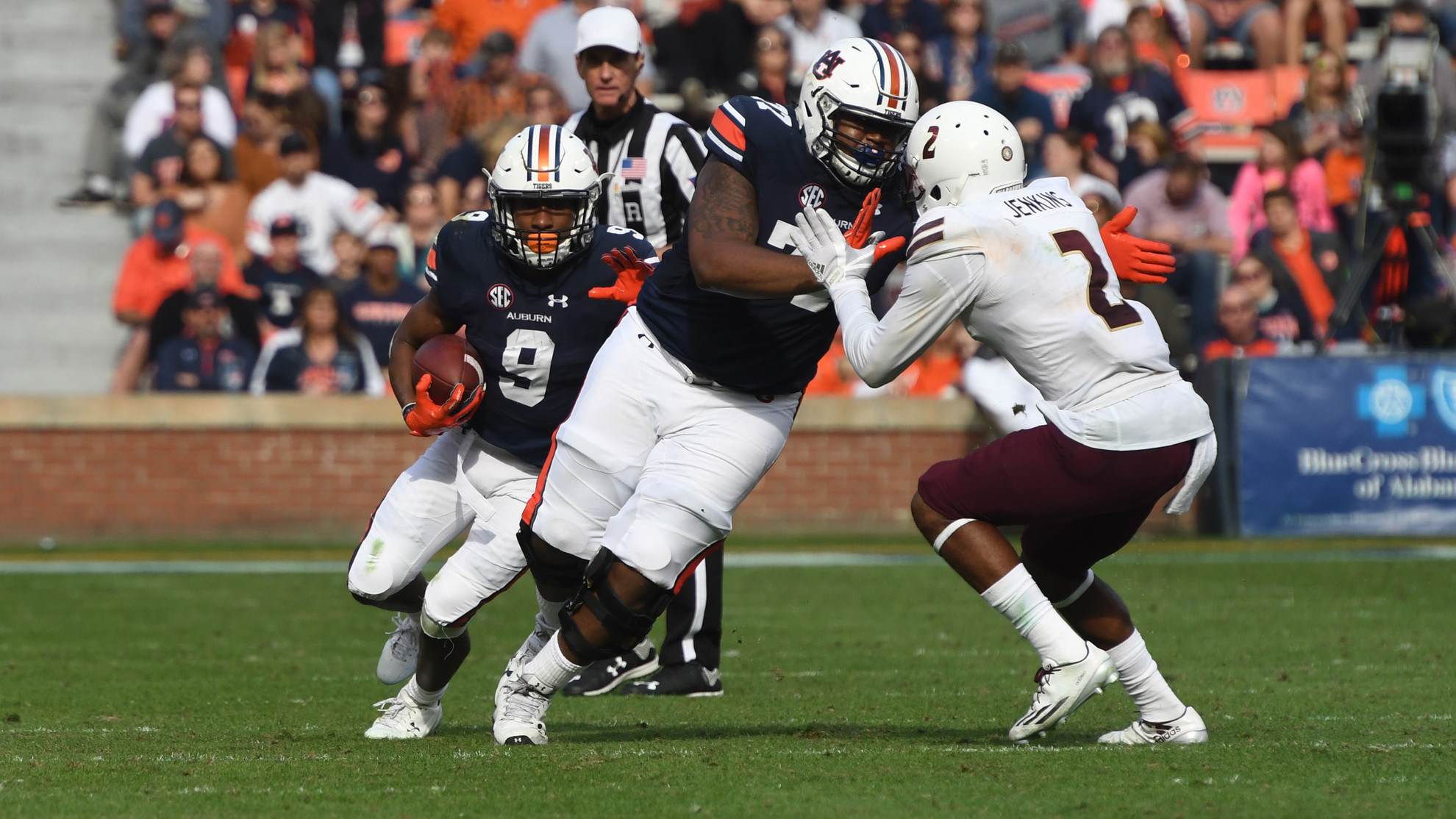 Auburn's offensive line named a semifinalist for Joe Moore Award ...